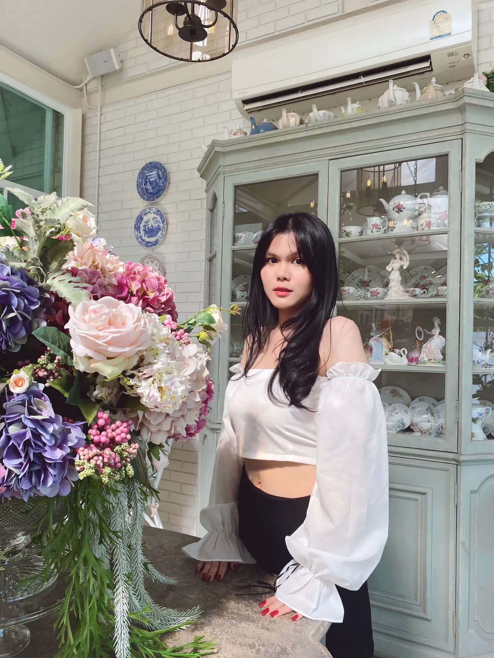 คาเฟ่ร้านafternoon tea ใกล้btsอ่อนนุช🫖☕️🥨 T’s room 56 | แกลเลอรีที่ ...