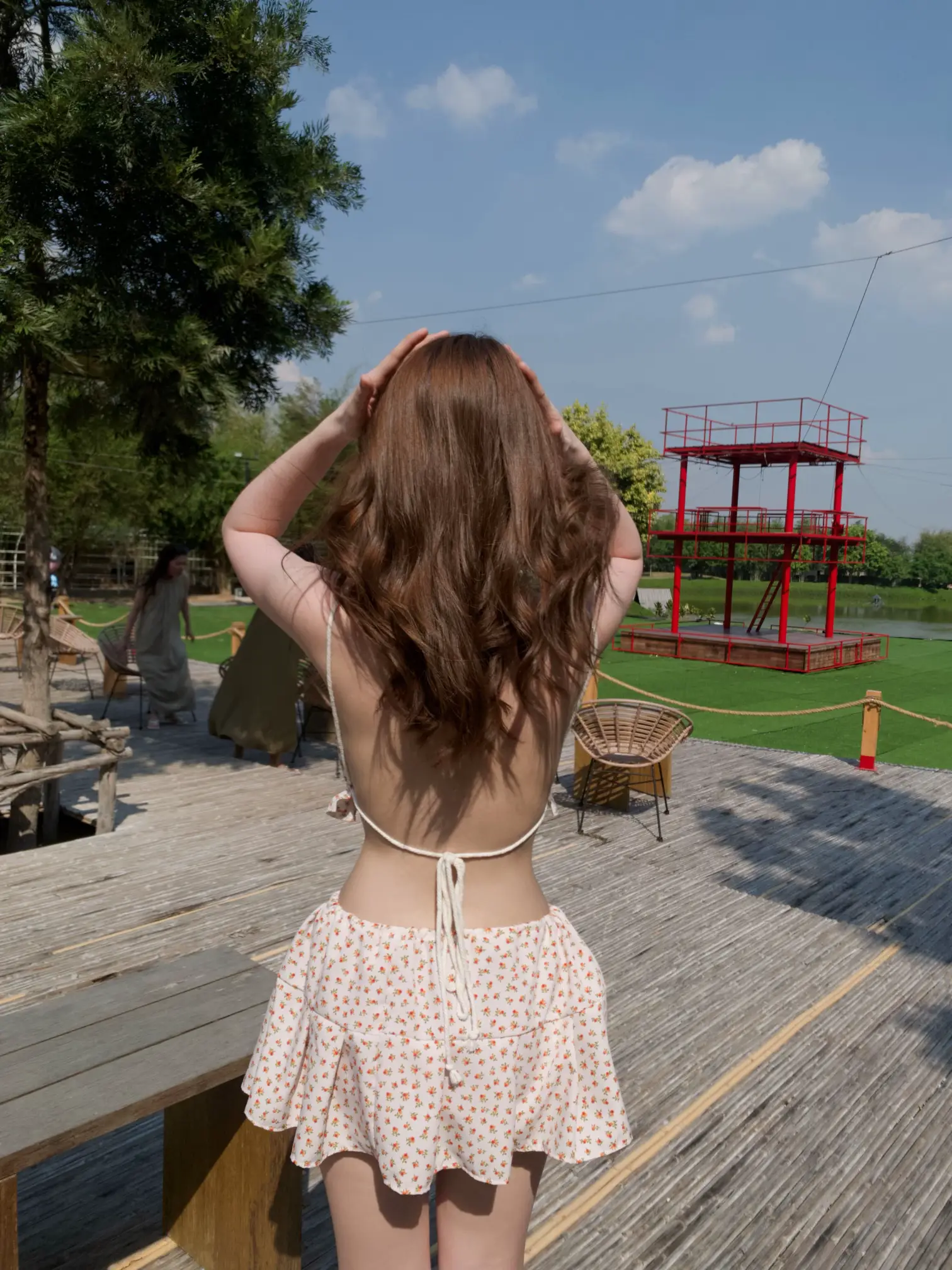 OOTD ชุดเซ็ทสุดแสนจะ Cute 💗🤭 | แกลเลอรีที่โพสต์โดย Mintchy.m | Lemon8