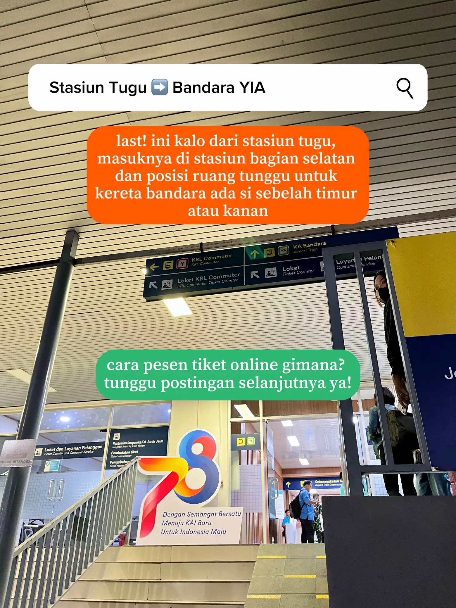Cara Naik Kereta Bandara YIA Yogyakarta!🚊 UPDATED! | Galeri diposting ...