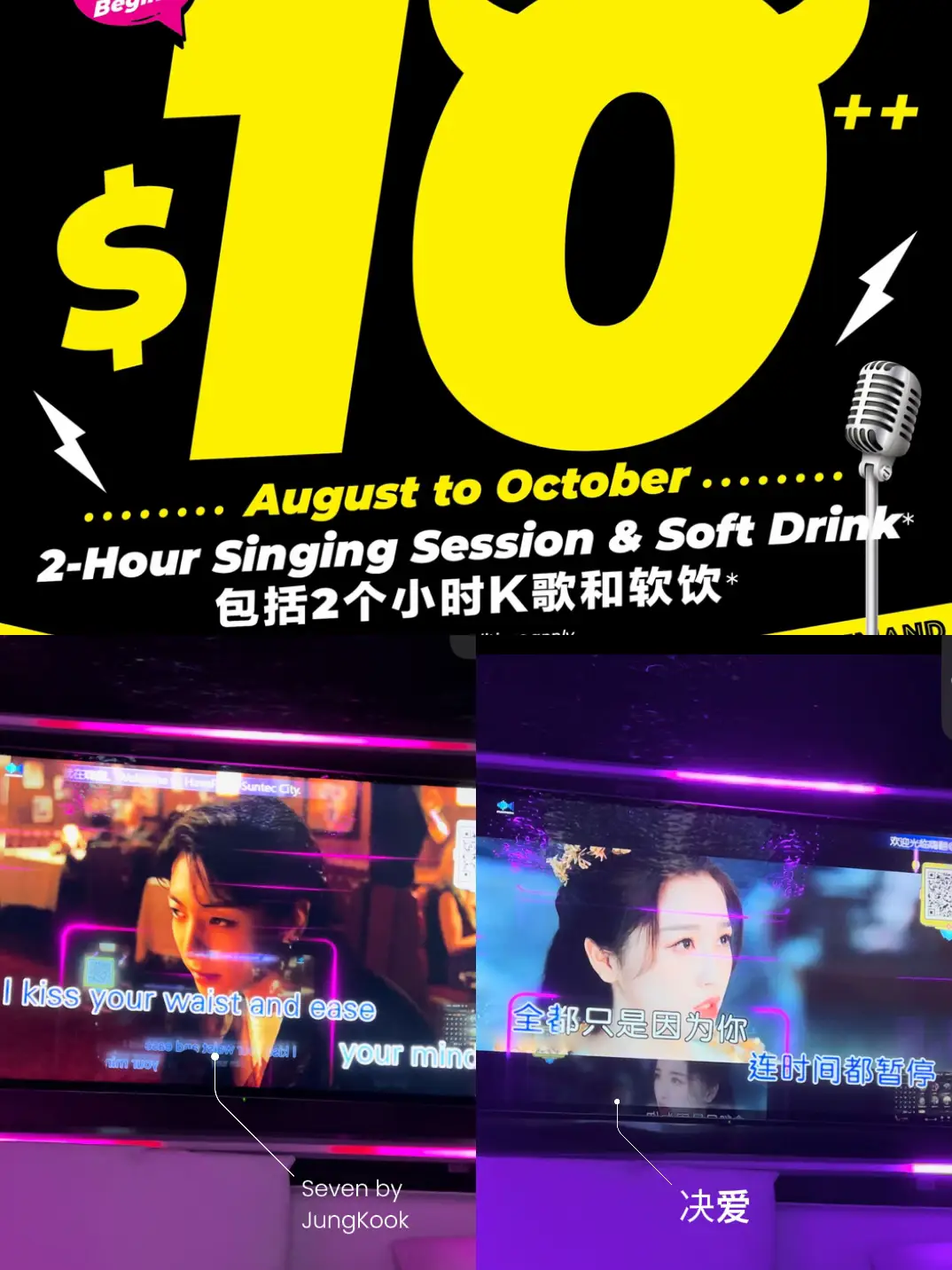 BEST AFFORDABLE HAVEFUN KARAOKE @SUNTEC CITY‼️ | Gallery posted by yuu 🌷 | Lemon8