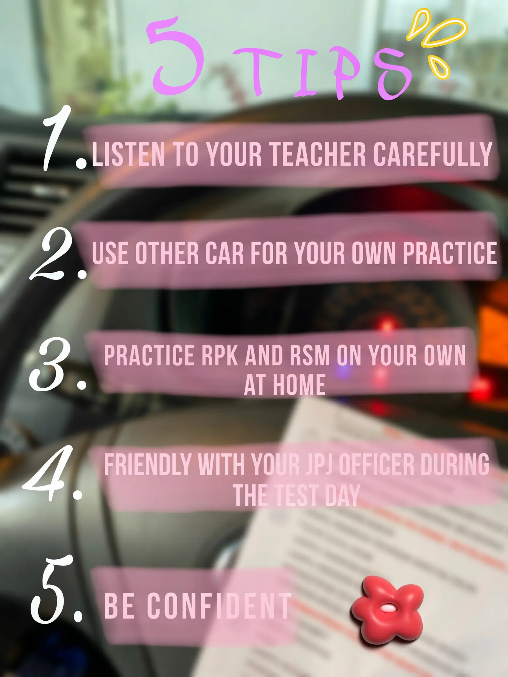 PASS THE JPJ TEST ONLY ONCE 🚨 | Galeri disiarkan oleh umyrah 🫧 | Lemon8