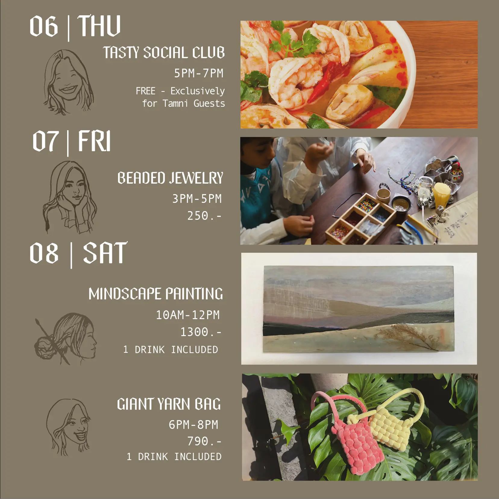 Taiban CAFE - July’s Workshops💡 | แกลเลอรีที่โพสต์โดย Taiban Cafe | Lemon8