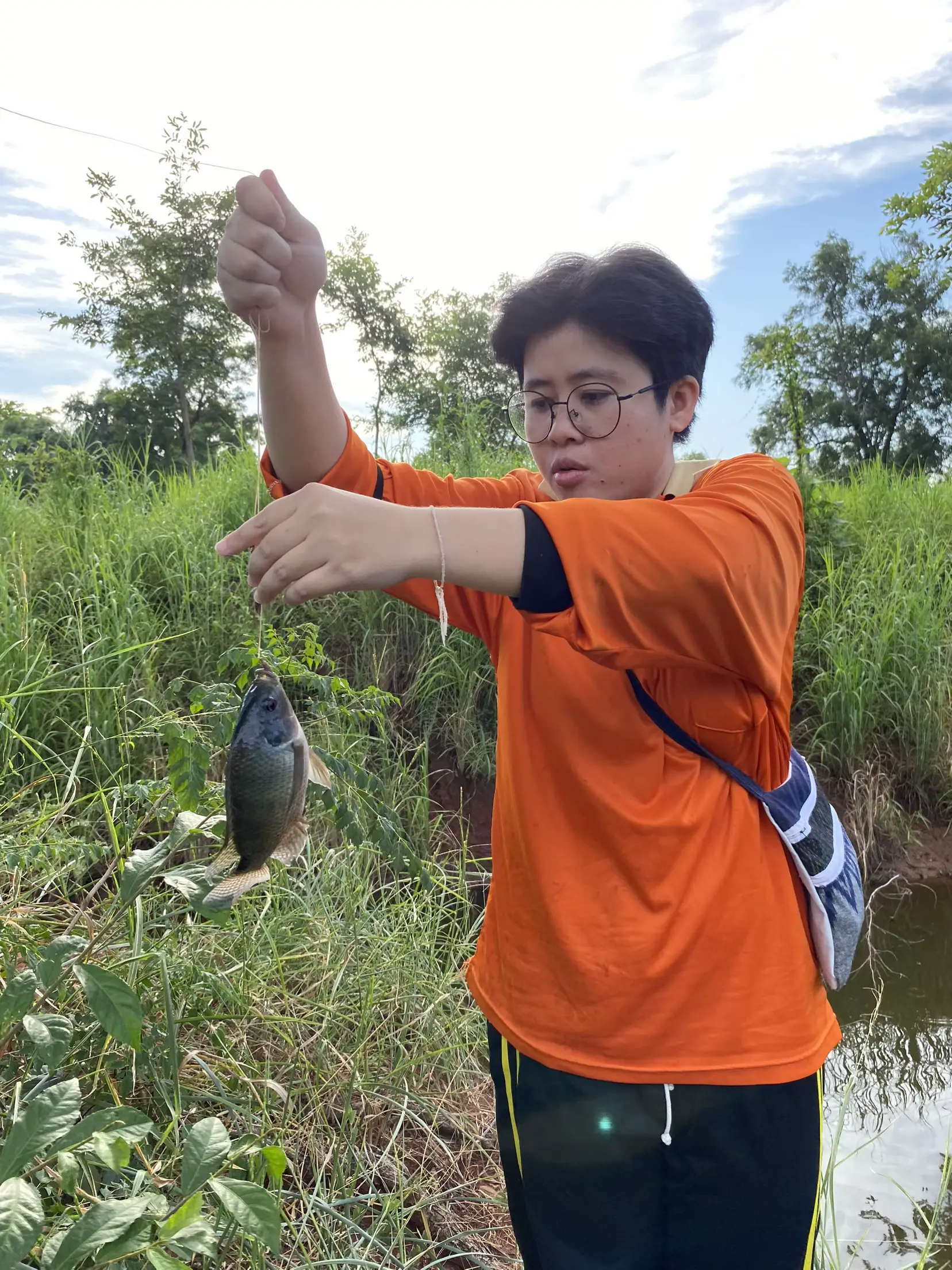 1 วันที่มีความสุข #สนุกมากๆ🐟🙇‍♀️🎉 | แกลเลอรีที่โพสต์โดย Taei Farm | Lemon8