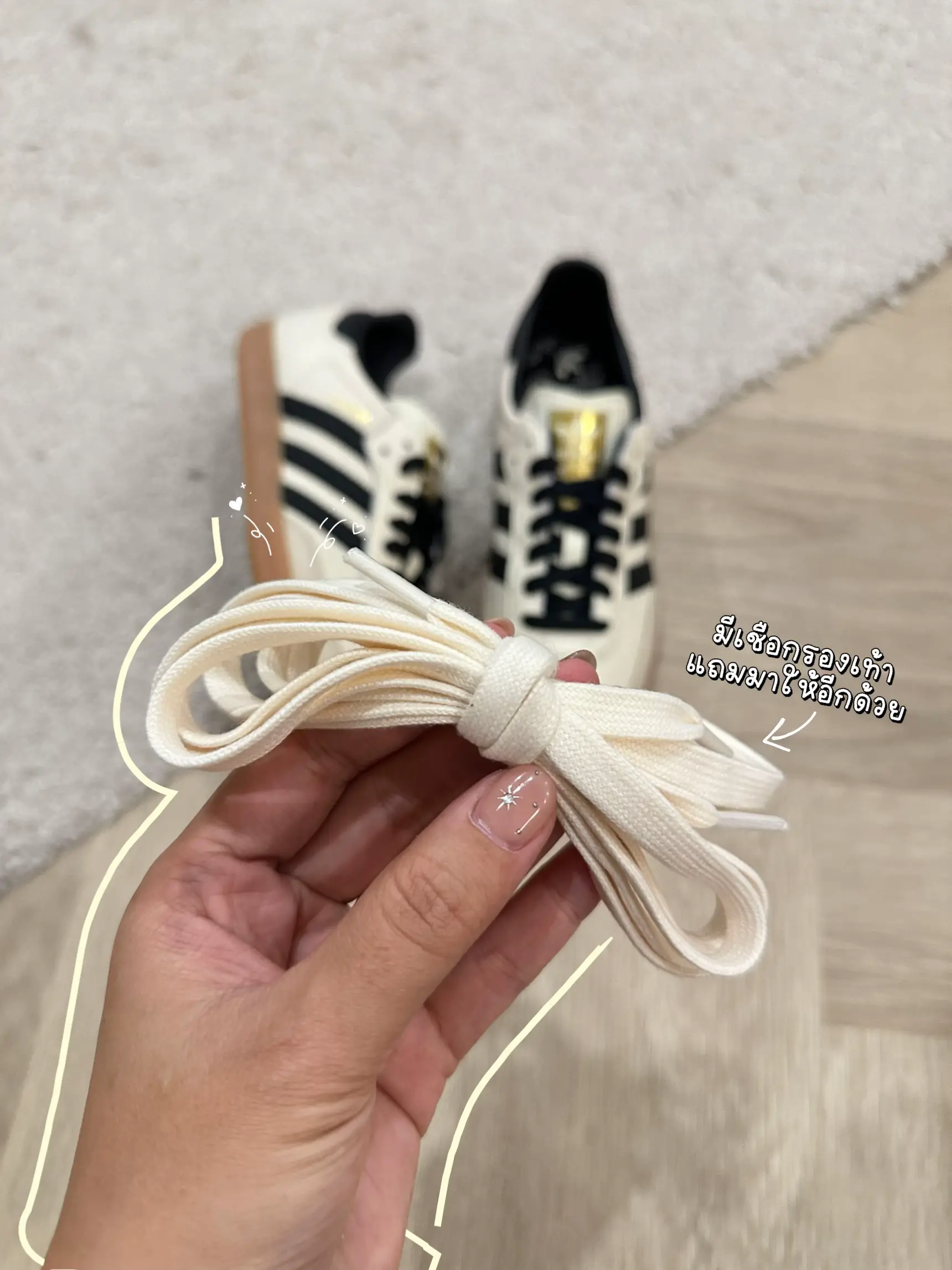 ️‍🔥Unboxing—New! Adidas SAMBA GOLD🤎🤍🖤👟 | แกลเลอรีที่โพสต์โดย Khunproy 🌻 ...