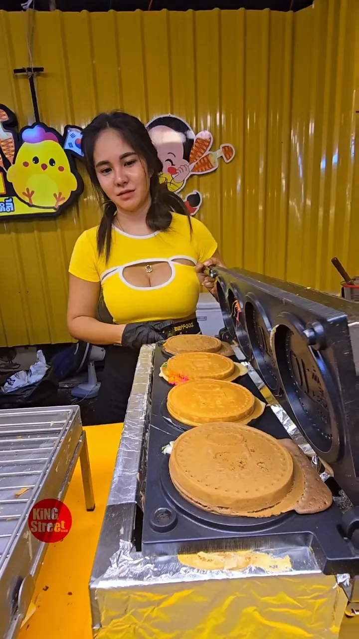 Round cake Rainbow Cheese | KiNG Street Food | | วิดีโอที่เผยแพร่โดย KiNGStreetFood | Lemon8