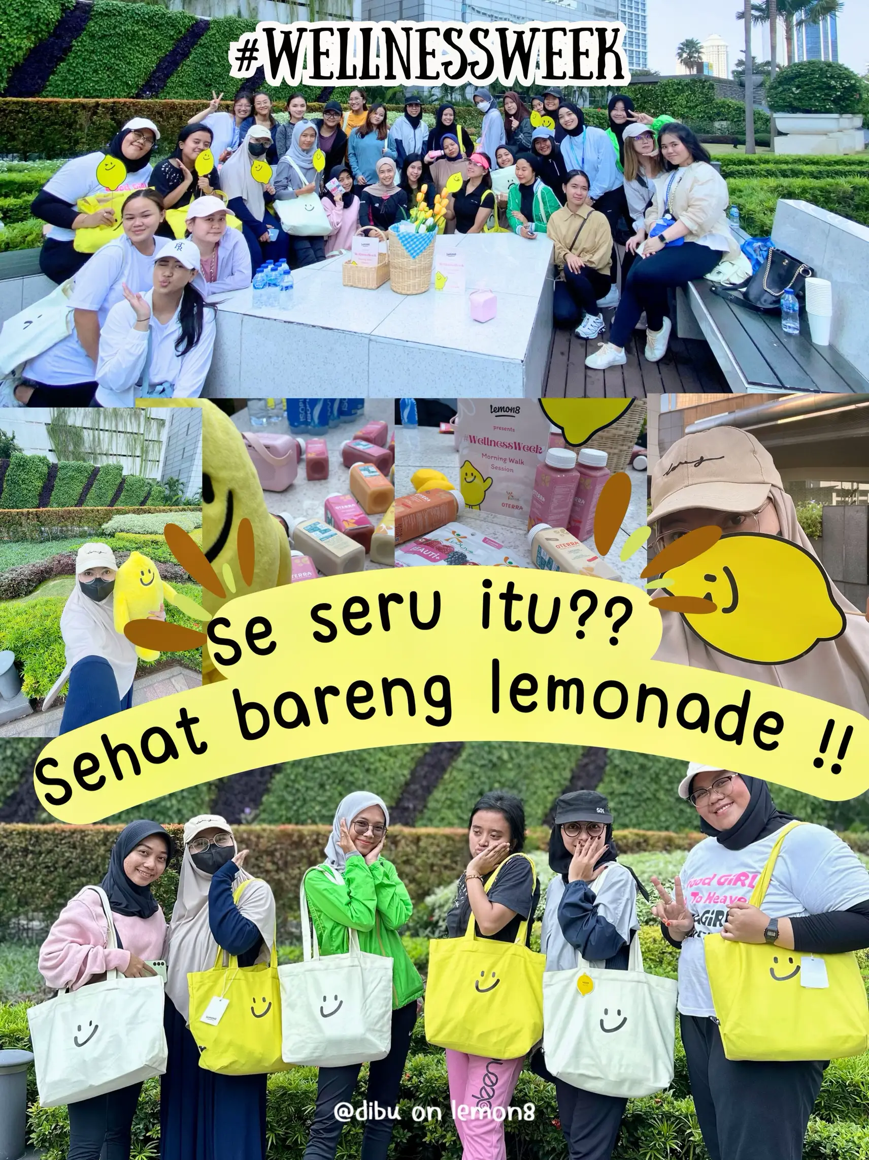 Wellness week with lemon8 my first event 🍋 | Galeri diposting oleh darindrii | Lemon8