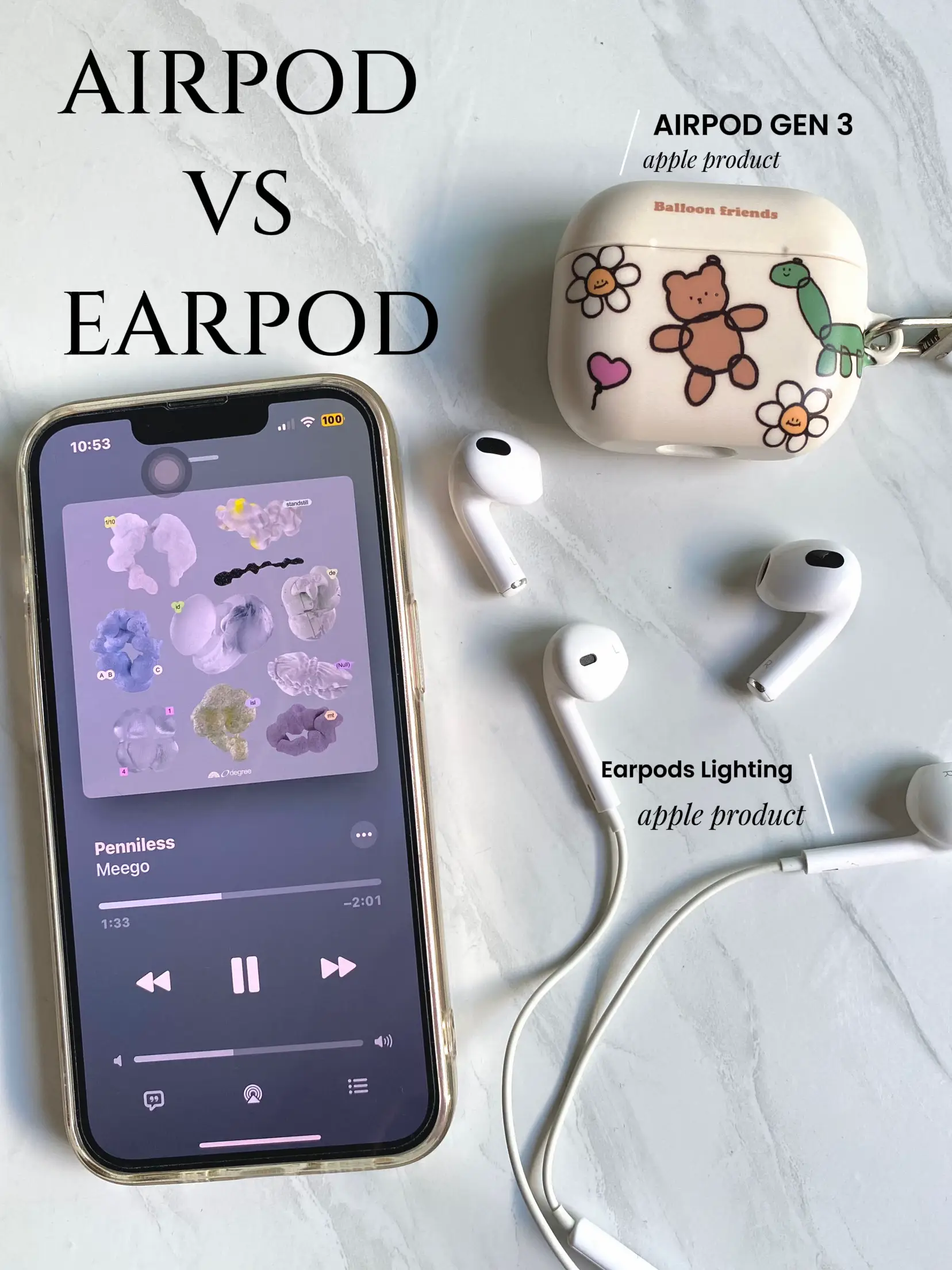 Airpod Gen 3 Magsafe แตกต่างก้บ Lightning ยังไง - การค้นหาใน Lemon8