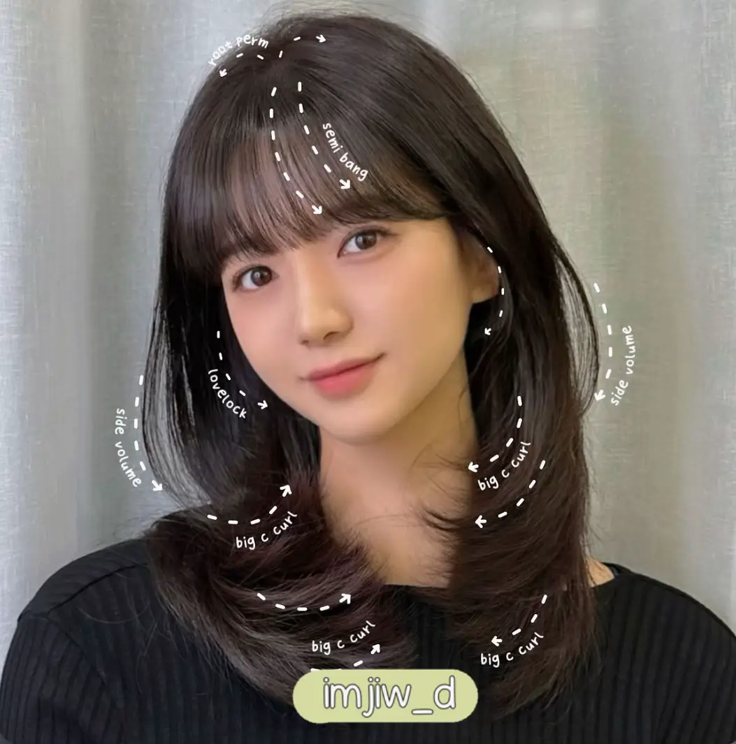 รวม ทรงผมเกาหลี 2024 | แกลเลอรีที่โพสต์โดย BOM🦕 | Lemon8