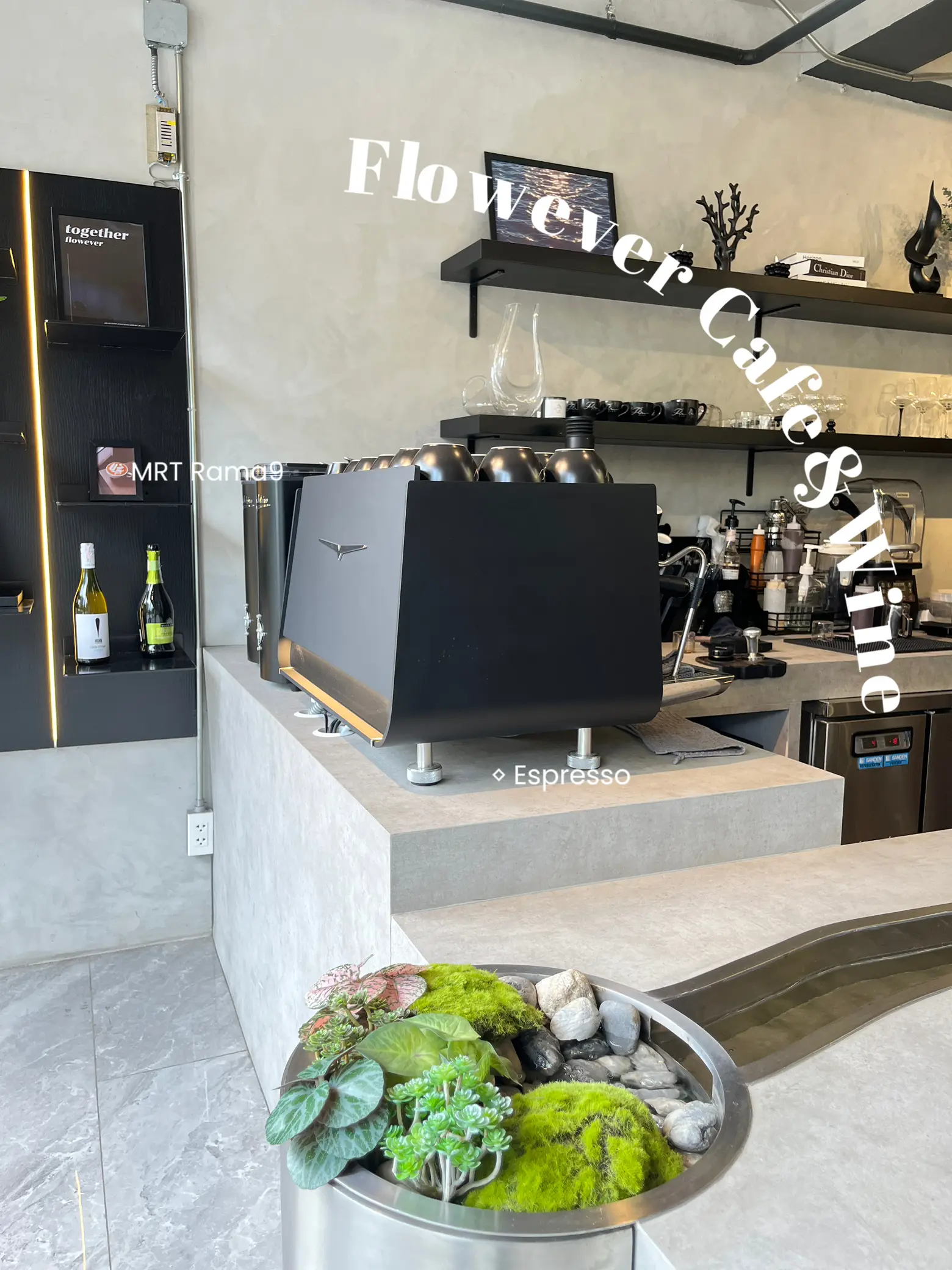 Flowever Cafe&Wine 🫧🍹 | แกลเลอรีที่โพสต์โดย 𝑖𝑑𝑎🥣* ｡🐈𓄼 | Lemon8