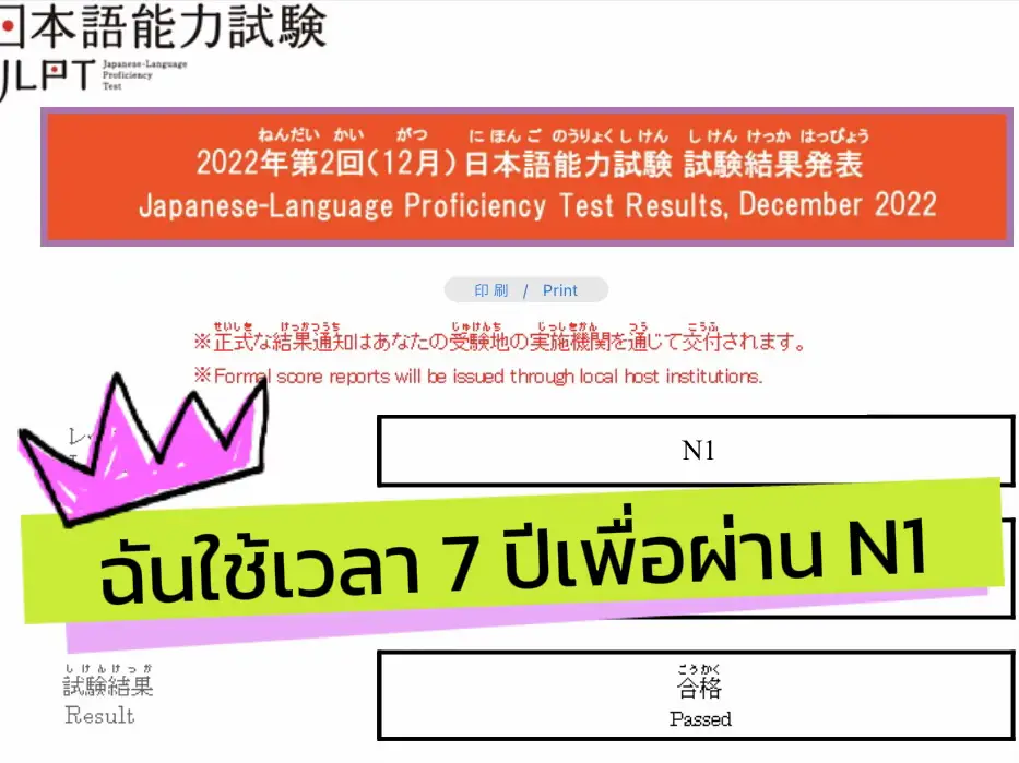 ฉันใช้เวลา 7 ปีเพื่อผ่าน N1 | แกลเลอรีที่โพสต์โดย Mini’ INFINITY | Lemon8