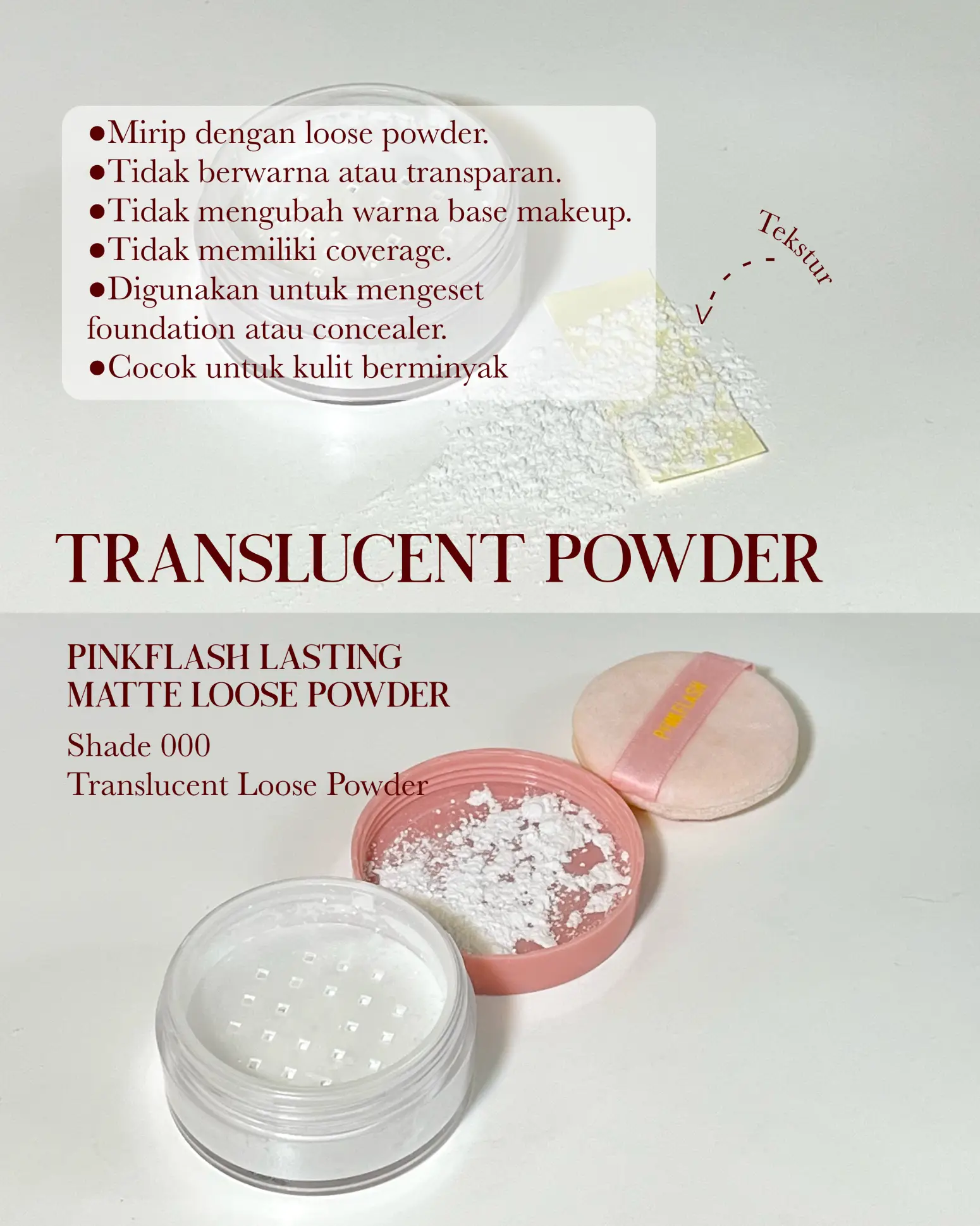 BACA DULU SEBELUM BELI BEDAK! JENIS BEDAK & FUNGSI | Galeri diposting ...