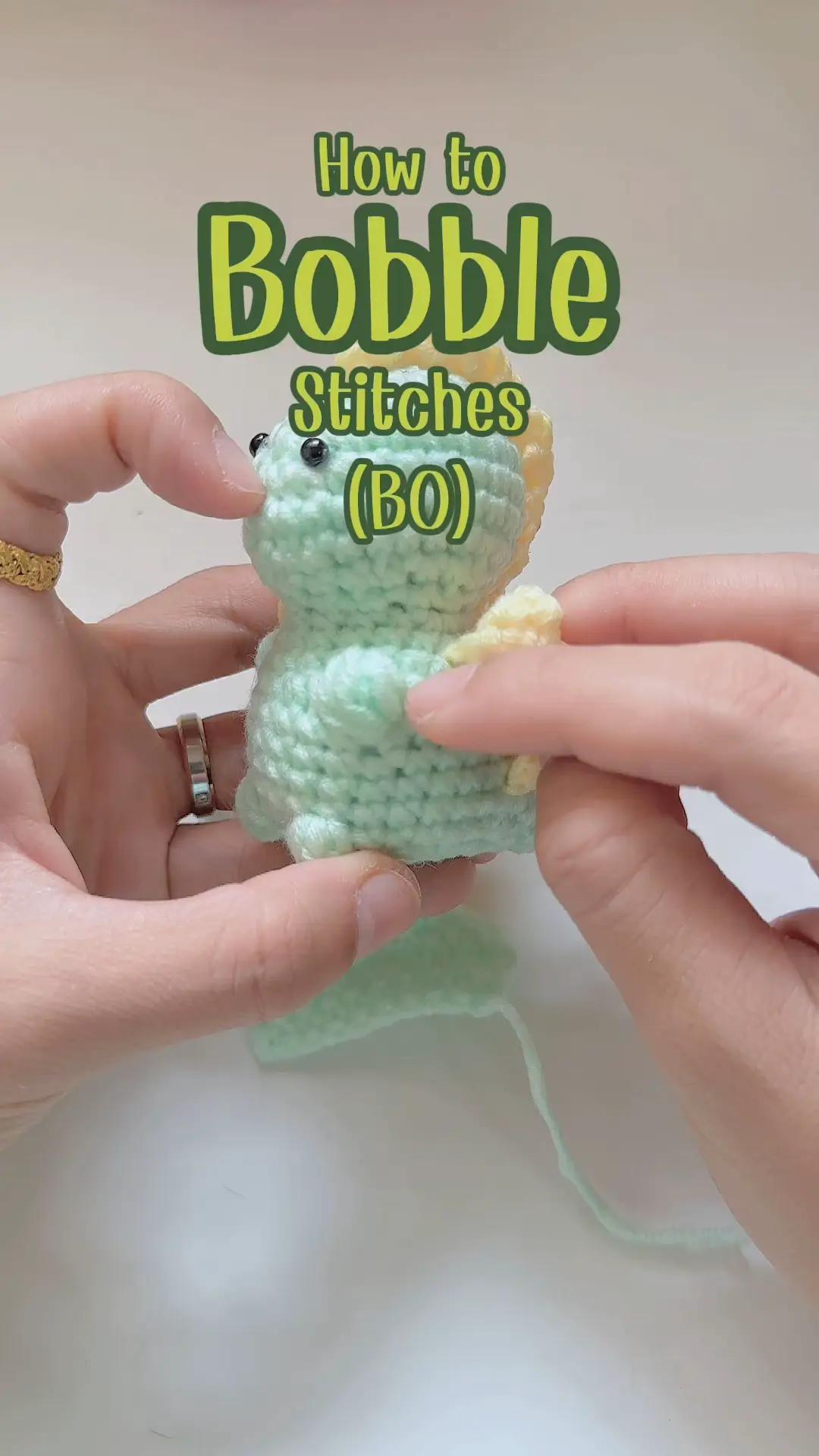 Bobble stitch (BO) | วิดีโอที่เผยแพร่โดย THX.Studio | Lemon8