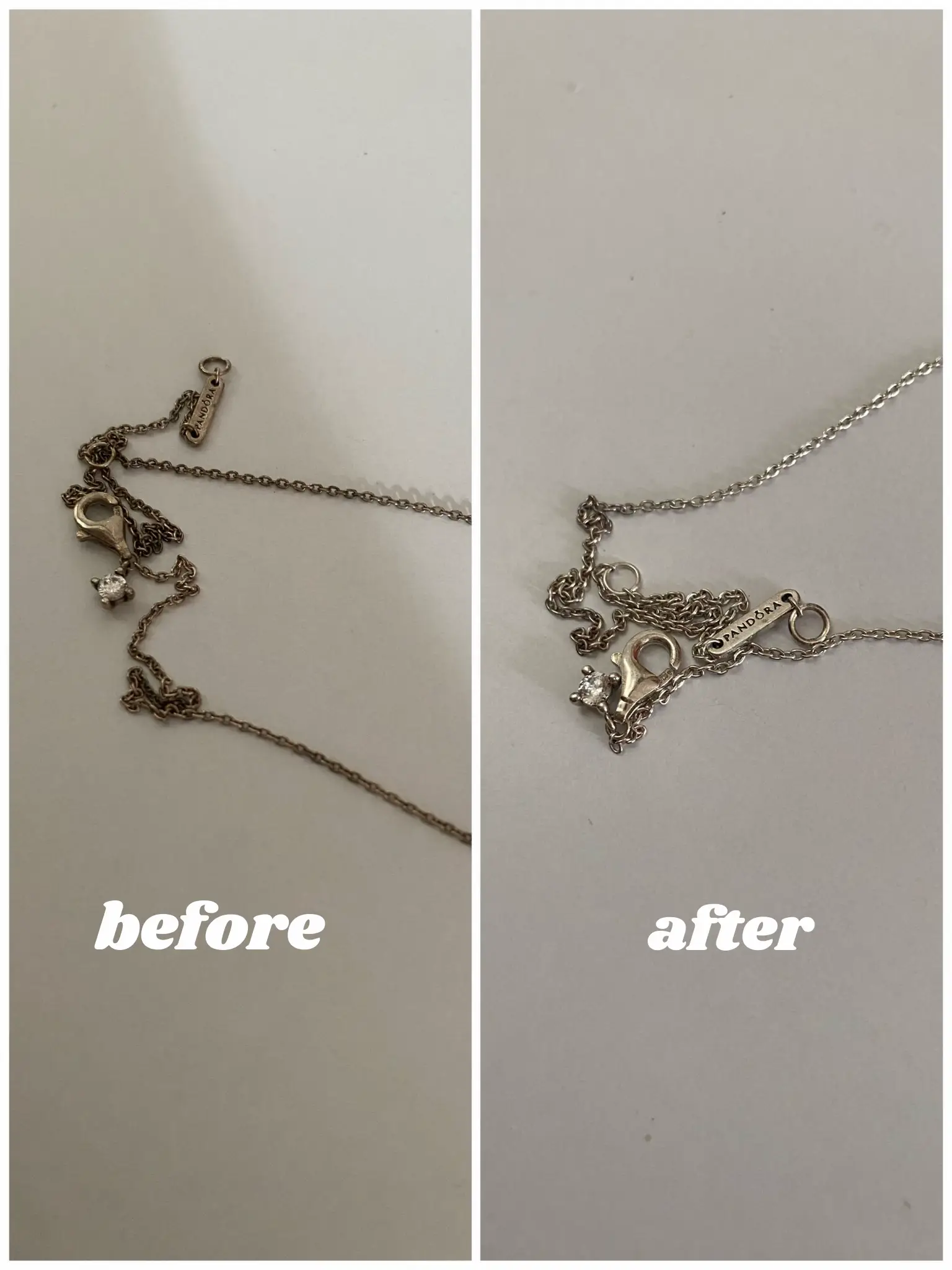 Cara cuci kalung pandora sendiri di rumah | Galeri diposting oleh ally ...