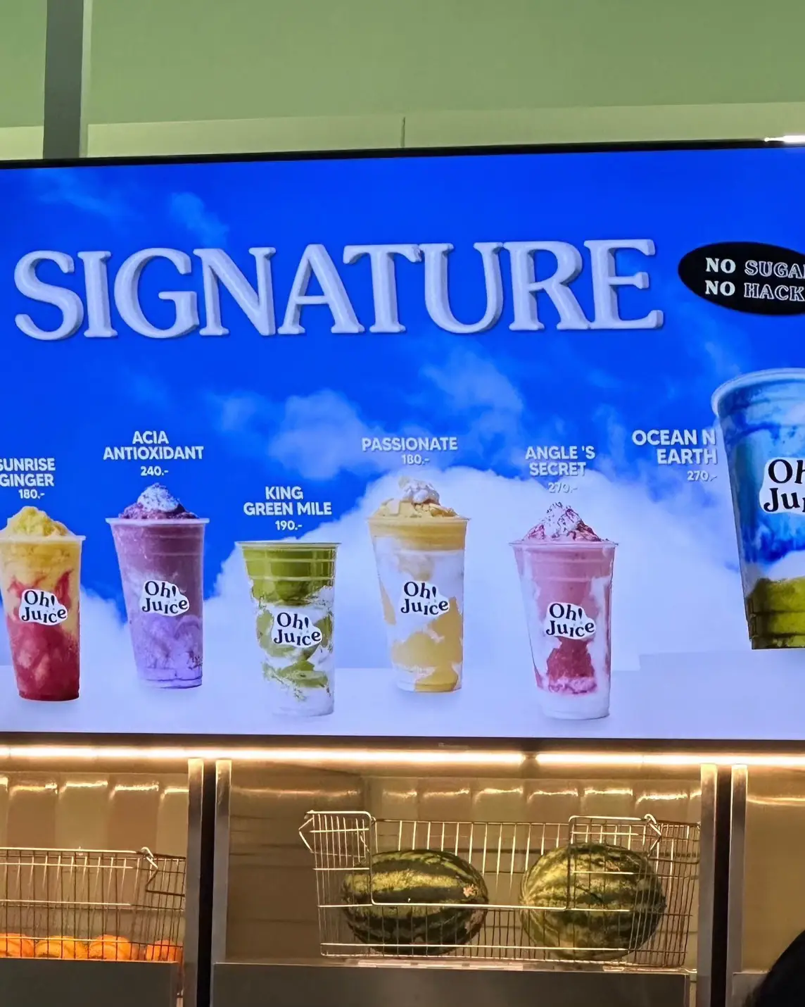 The first branch in Thailand! Smoothie shop Oh Ka Dick Oh! JUICE | Gallery posted by ...