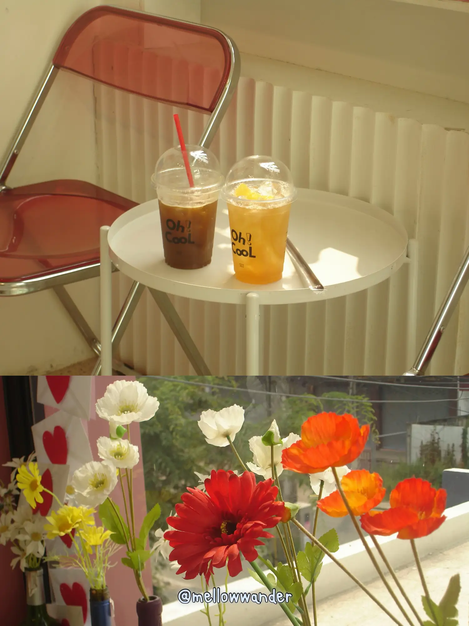 In & Co. Cafe คาเฟ่สไตล์เกาหลี จังหวัดศรีสะเกษ🧵🍄⭐️ | แกลเลอรีที่โพสต์โดย mellowwander | Lemon8