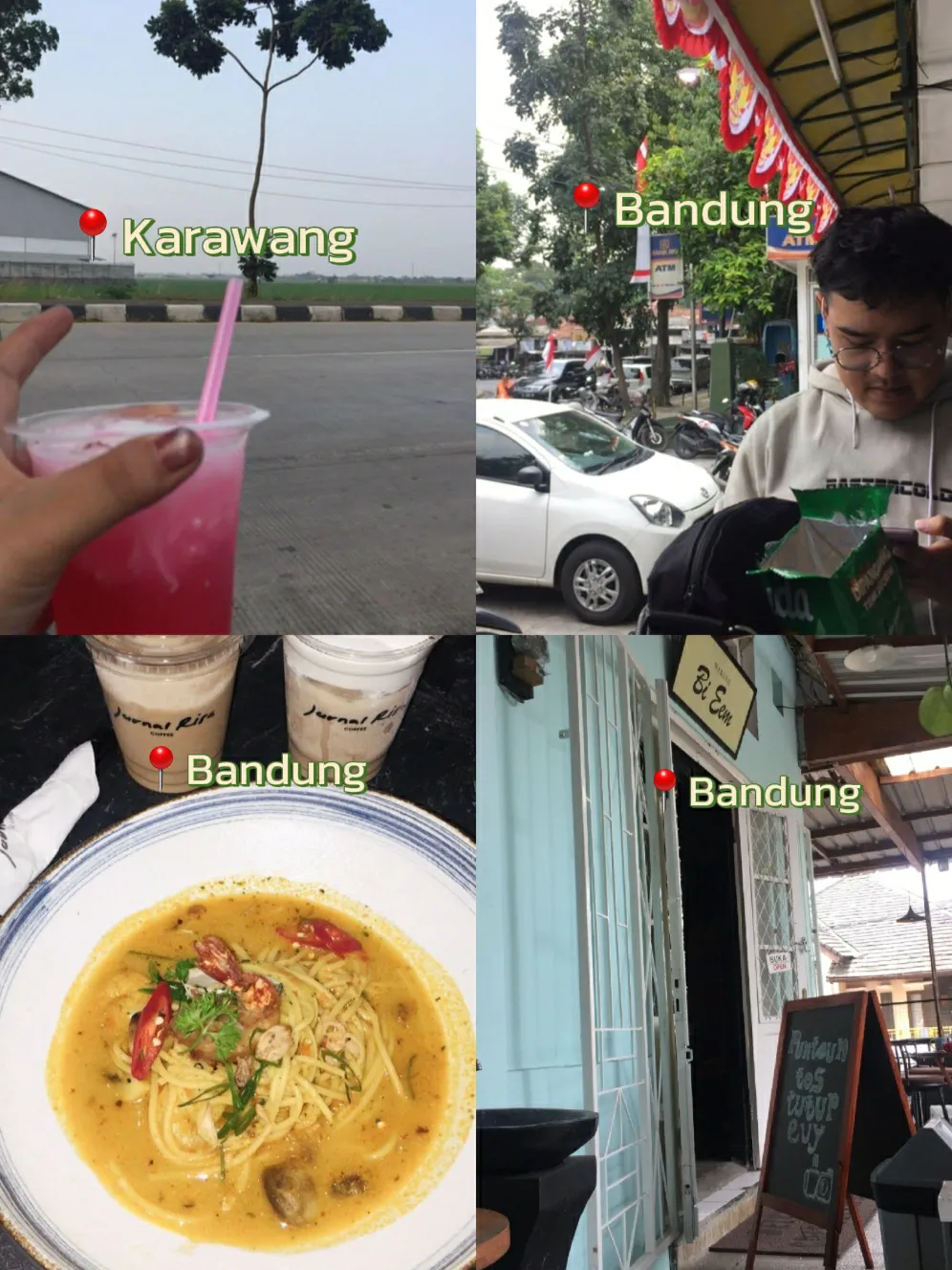 🍋Touring Naik Motor dari Jkt ke Garut 🫧 | Nabilla Choi 🍋が投稿したフォトブック | Lemon8