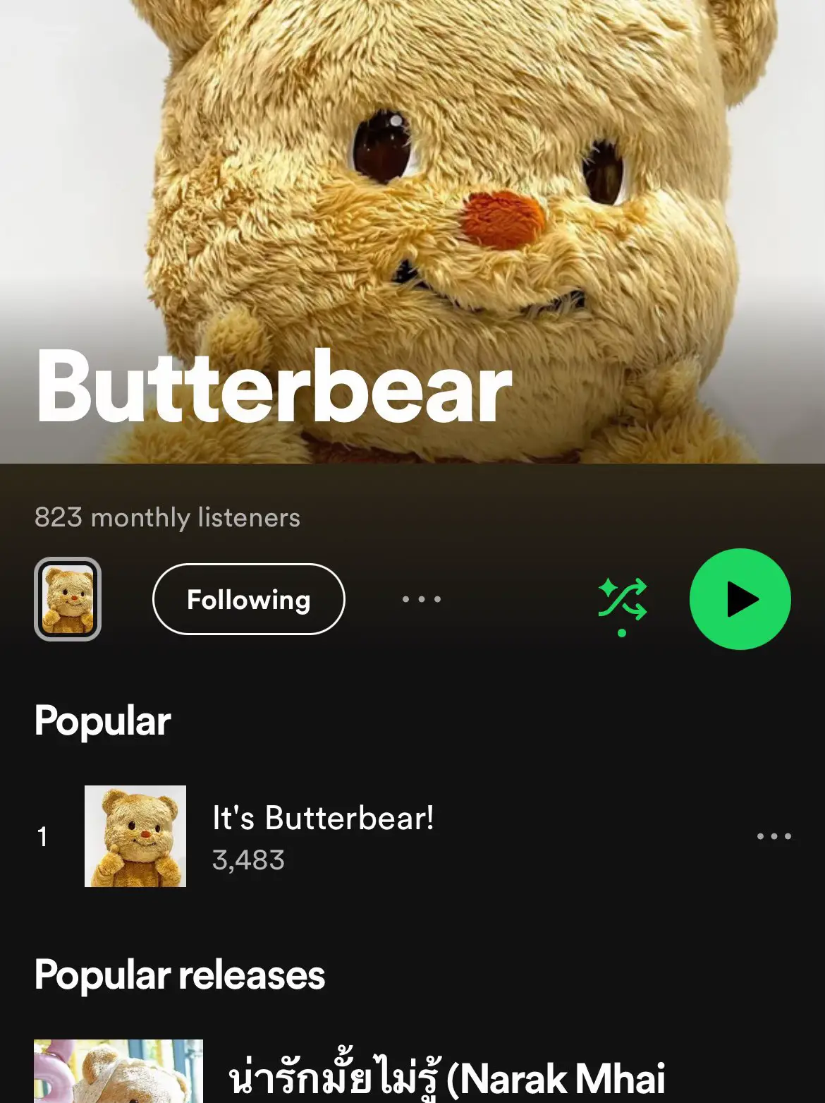 น้องหมีเนย Butterbear หยุดน่ารักกี่โมง 💗 | แกลเลอรีที่โพสต์โดย Bookhappythings | Lemon8