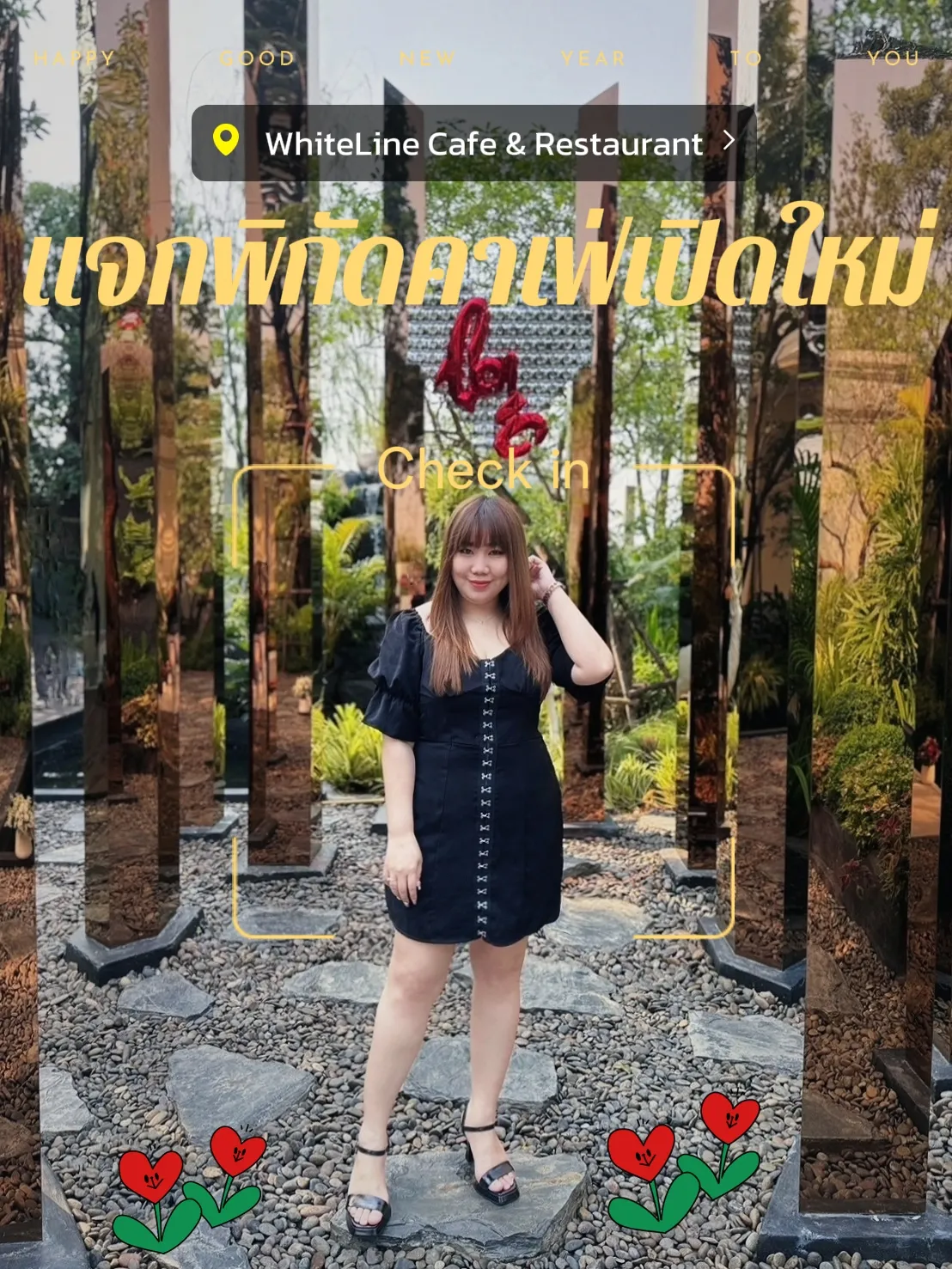 คาเฟ่เปิดใหม่ WhiteLine Cafe & Restaurant♥️ | แกลเลอรีที่โพสต์โดย อา ...