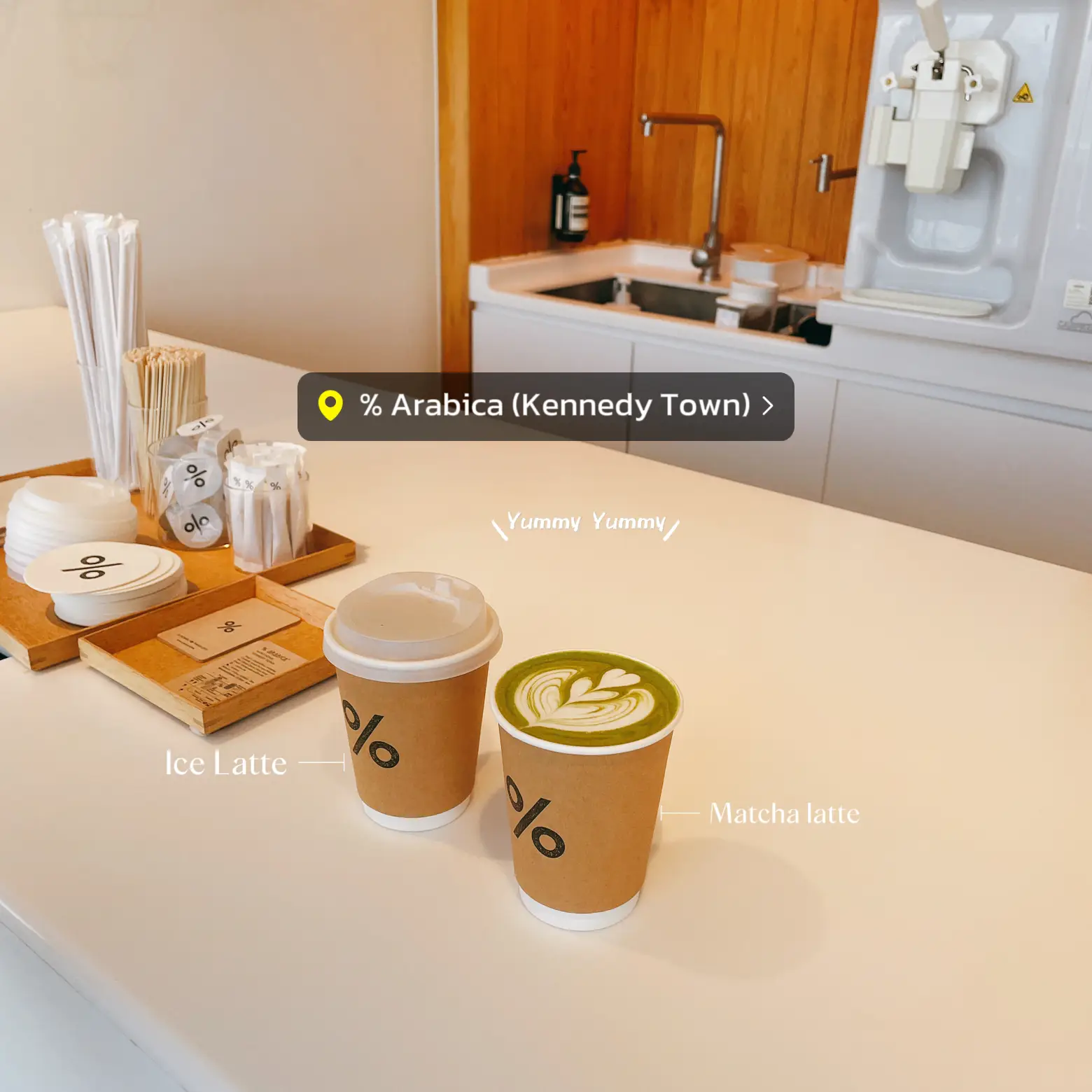 %Arabica kennedy town | แกลเลอรีที่โพสต์โดย Yoko 🌲🌷 | Lemon8