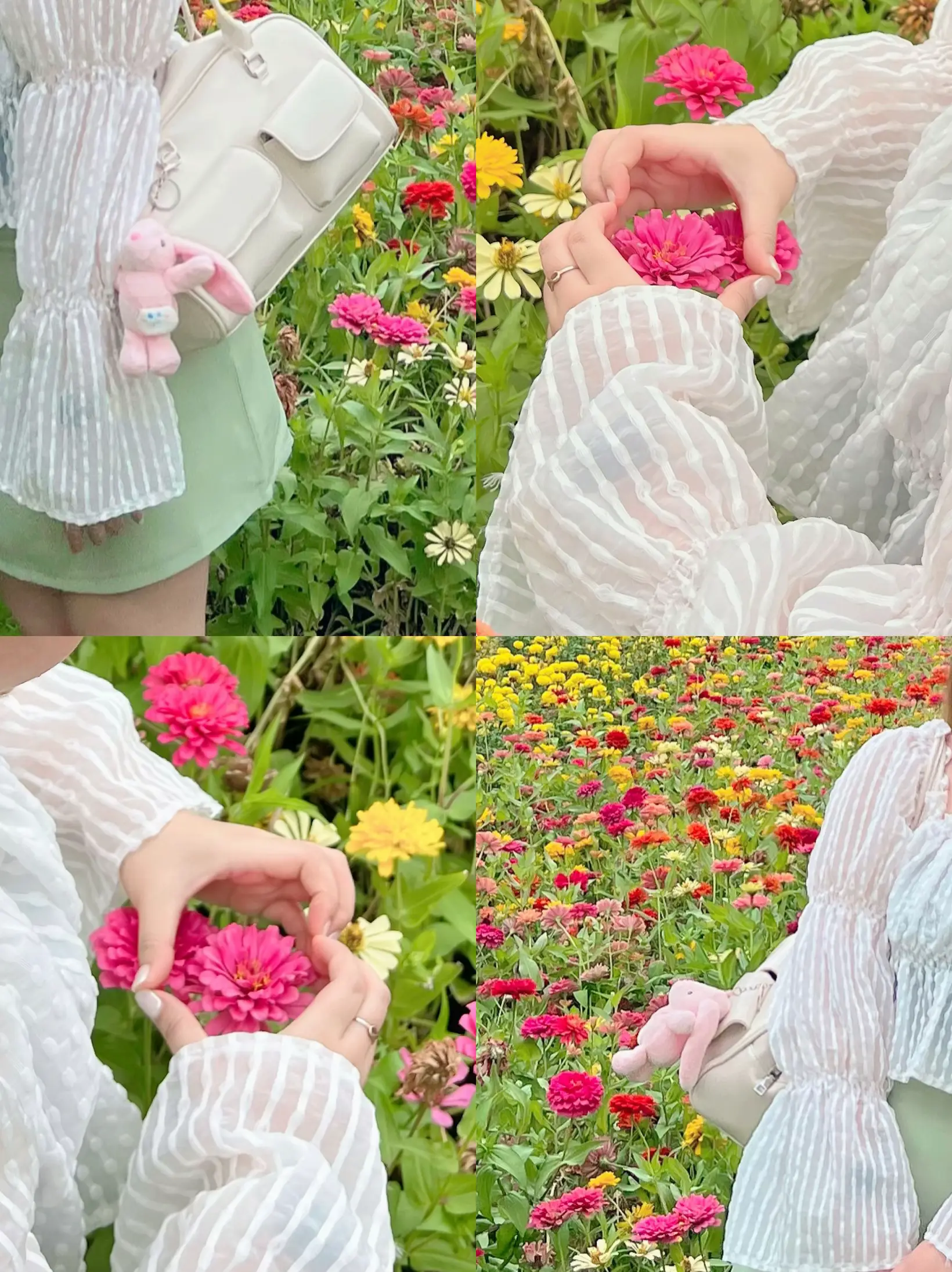 สาวอวบแต่งตัวไปสวนดอกไม้ 🌸🌷 | แกลเลอรีที่โพสต์โดย Miew.mm 🌷🫧 | Lemon8