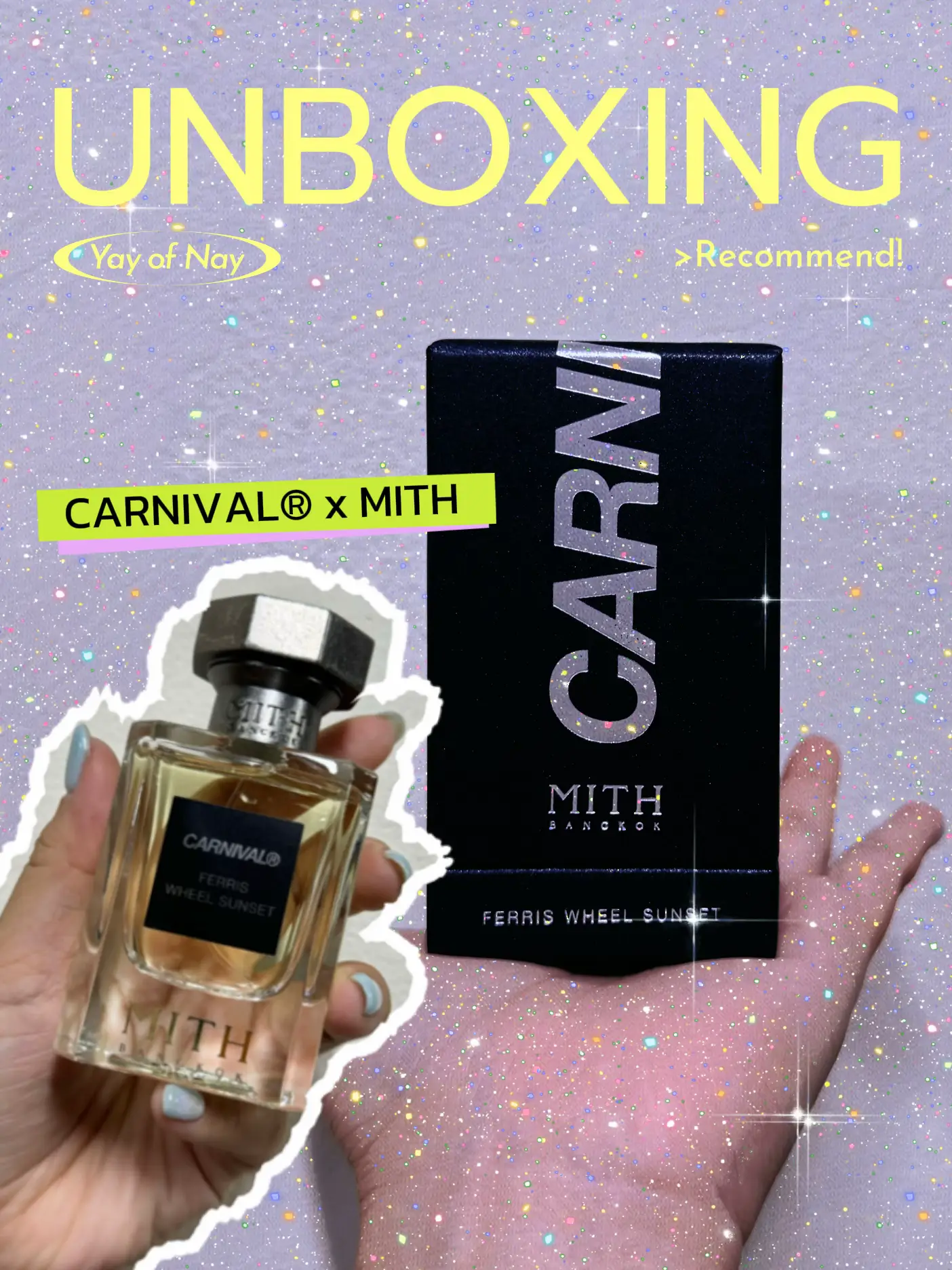 UNBOXING CARNIVAL® x MITH PERFUME ️‍🔥 | แกลเลอรีที่โพสต์โดย KAIMOOK ᵔᴥᵔ ...