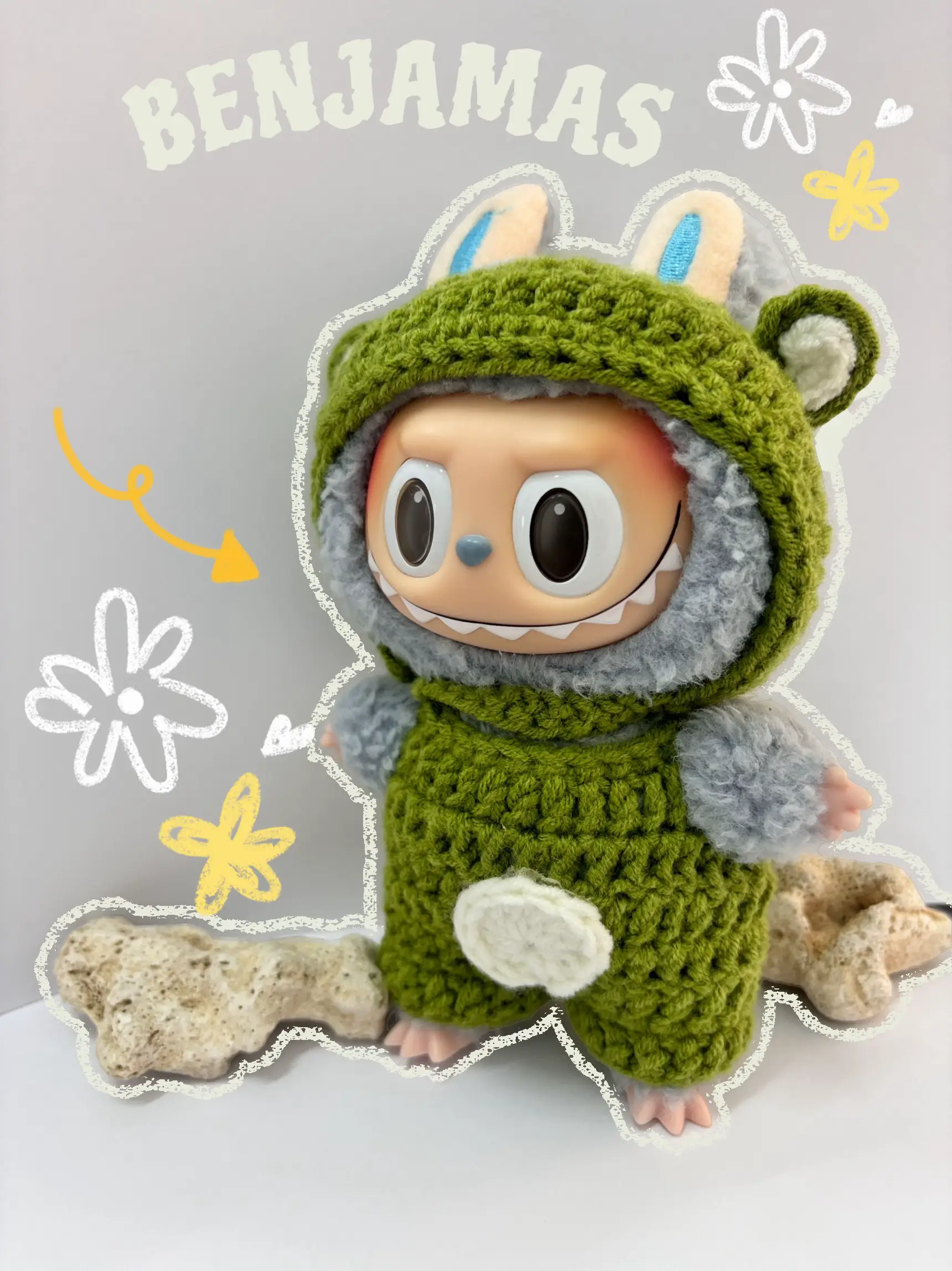 มาถักชุดลาบูบู้กันค่าา ชุดน้องเป็นงานแฮนด์เมดน๊า ลาบูบู้ labubu | แกล ...