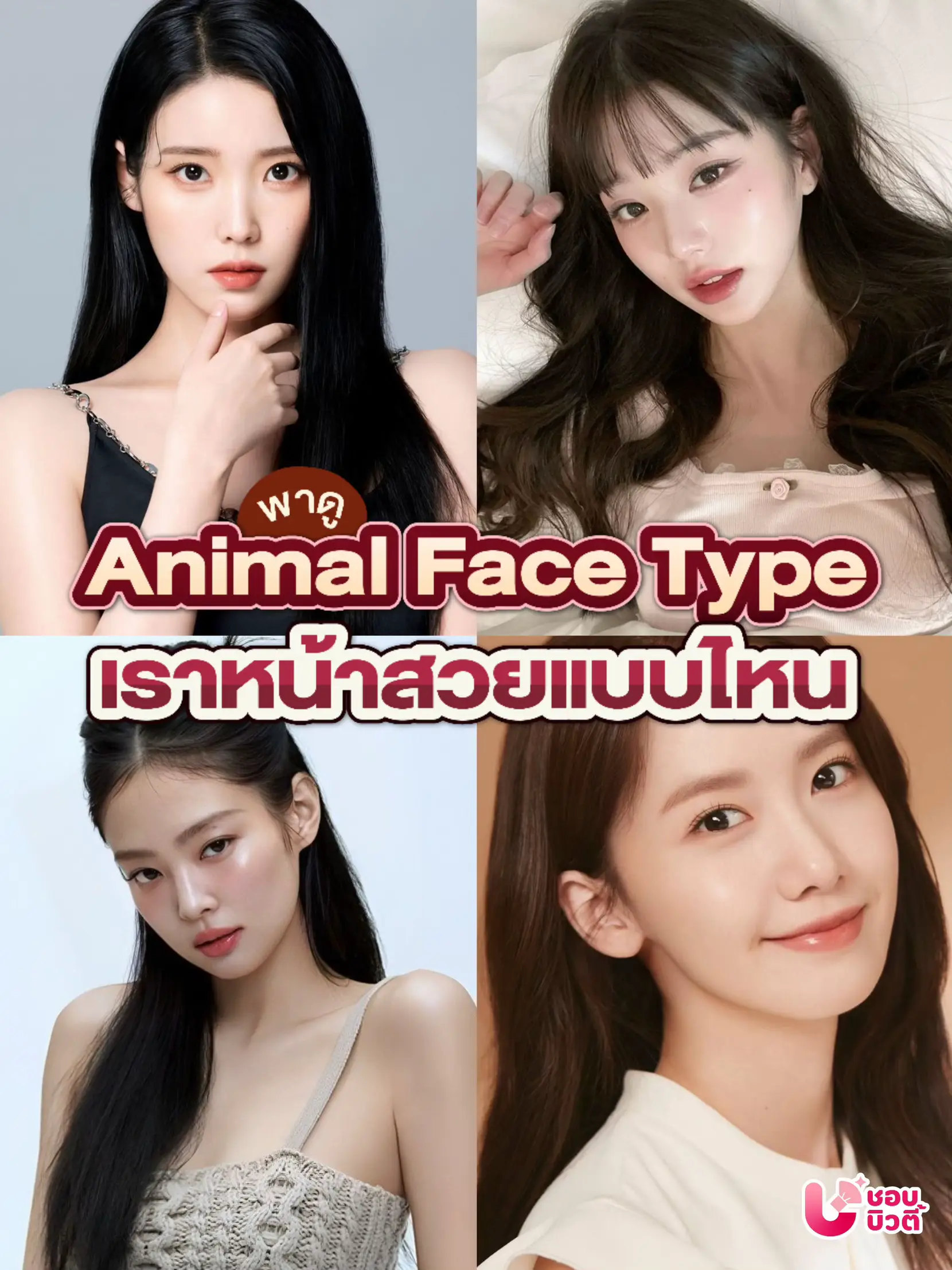 👀 พาดู Animal Face Type หน้าเราสวยแบบไหนกันนะ | แกลเลอรีที่โพสต์โดย ShobBeauty | Lemon8