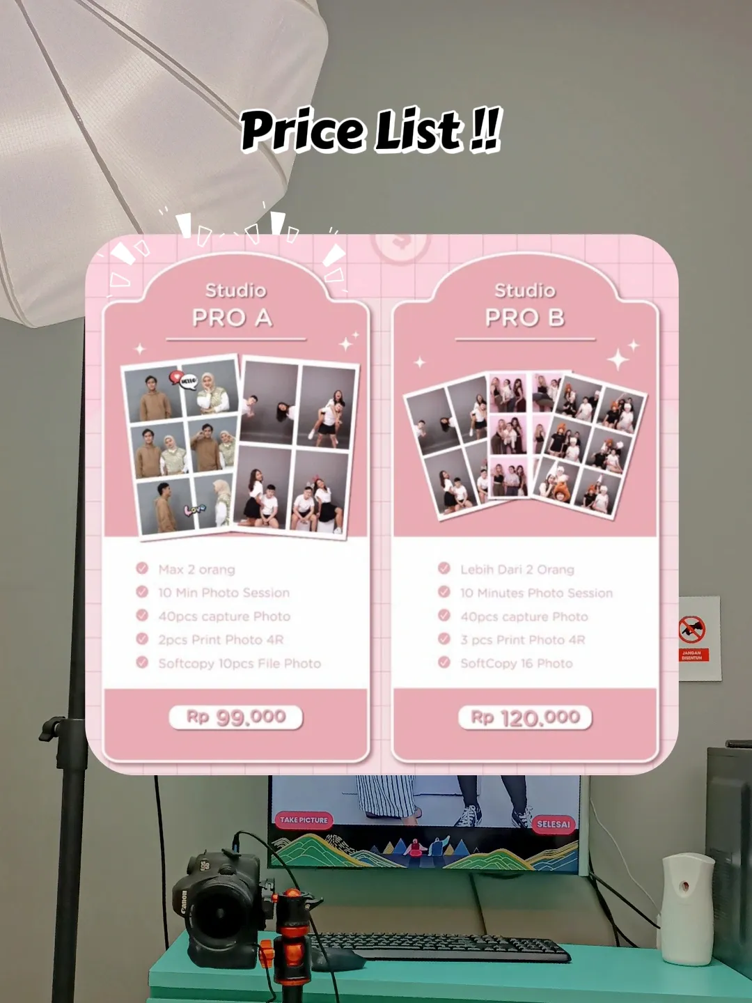 First Korea PhotoBooth Di Indonesia Ada DiMedan | Galeri diposting oleh Margareth | Lemon8