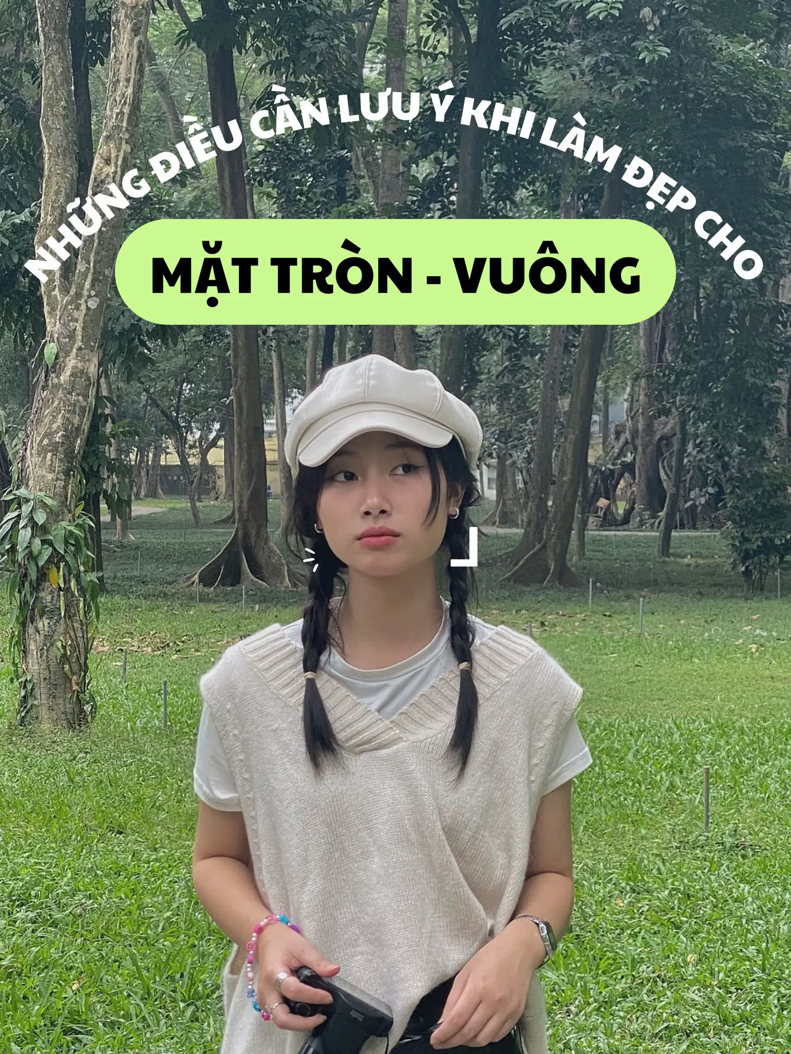 MẶT TRÒN - VUÔNG LÀM ĐẸP NHƯ THẾ NÀO??? | Bộ sưu tập do Pham Ha My đăng | Lemon8
