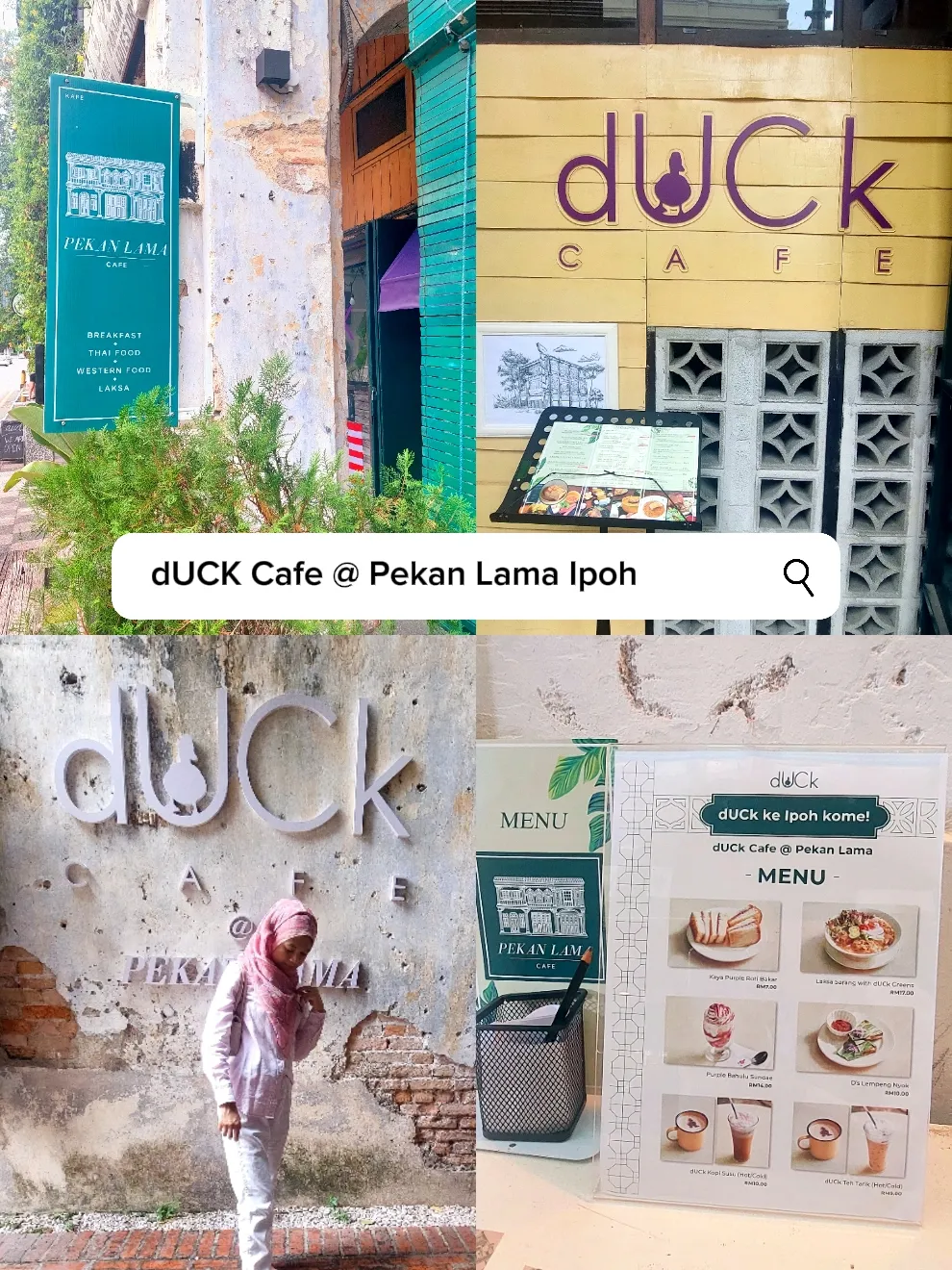 dUCK Cafe @ Pekan Lama Ipoh | Galeri disiarkan oleh Afiqah Zahra | Lemon8