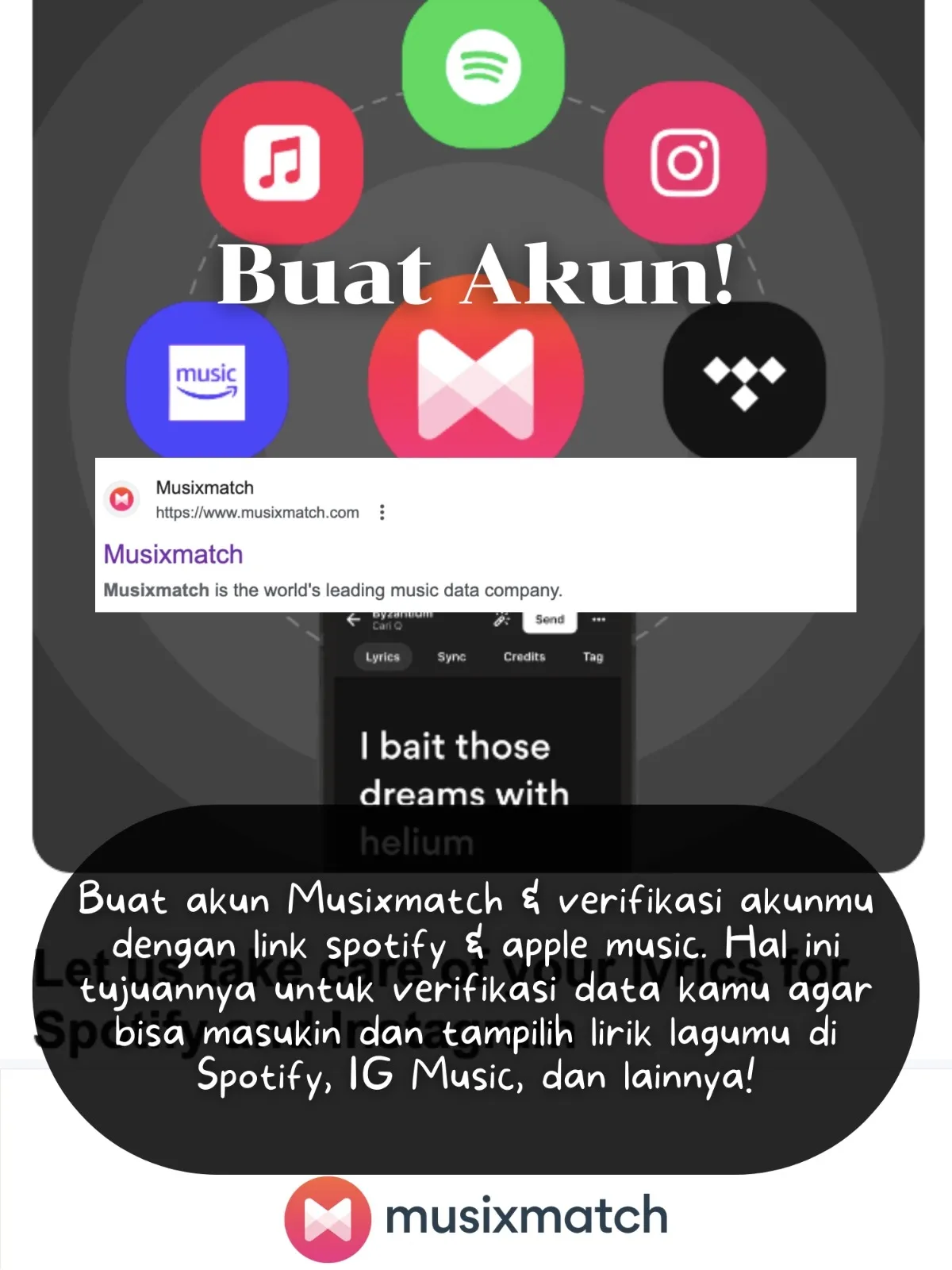 Tips Buat Lirik Spotify & IG Music! | Galeri diposting oleh eli🌱 丽娜 | Lemon8