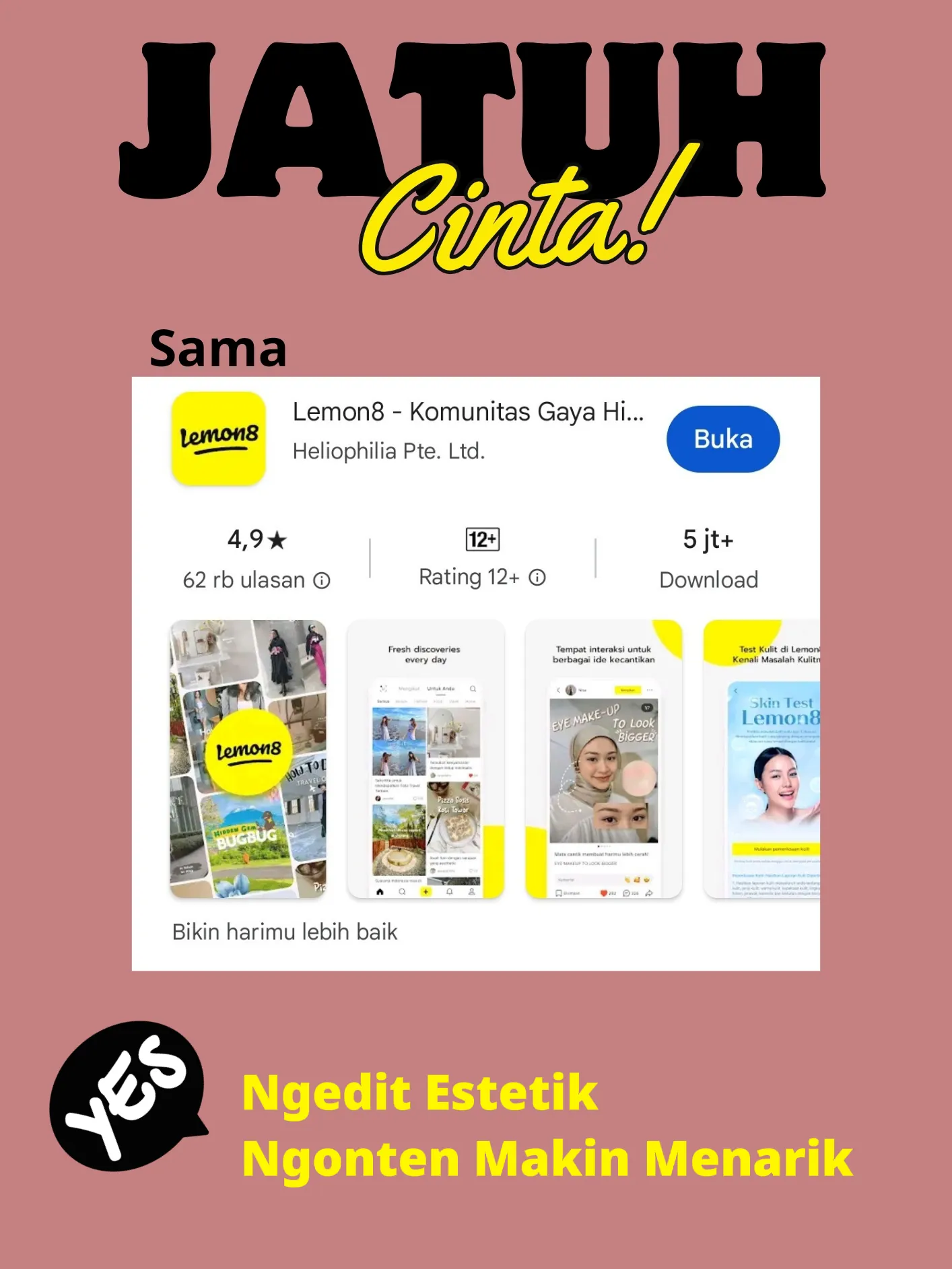 Editing Estetik by Lemon8 😍 | Galeri diposting oleh Sinta Arum | Lemon8