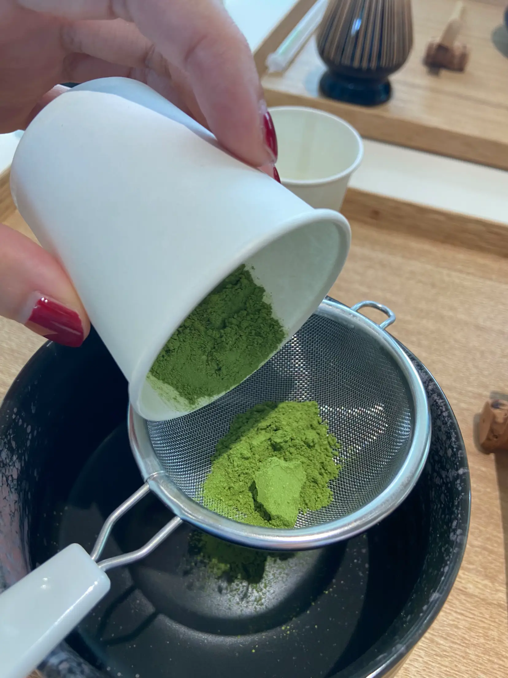 Matcha workshop ฟรีมีอยู่จริง ที่ OKONOMI | แกลเลอรีที่โพสต์โดย friends.lreview | Lemon8