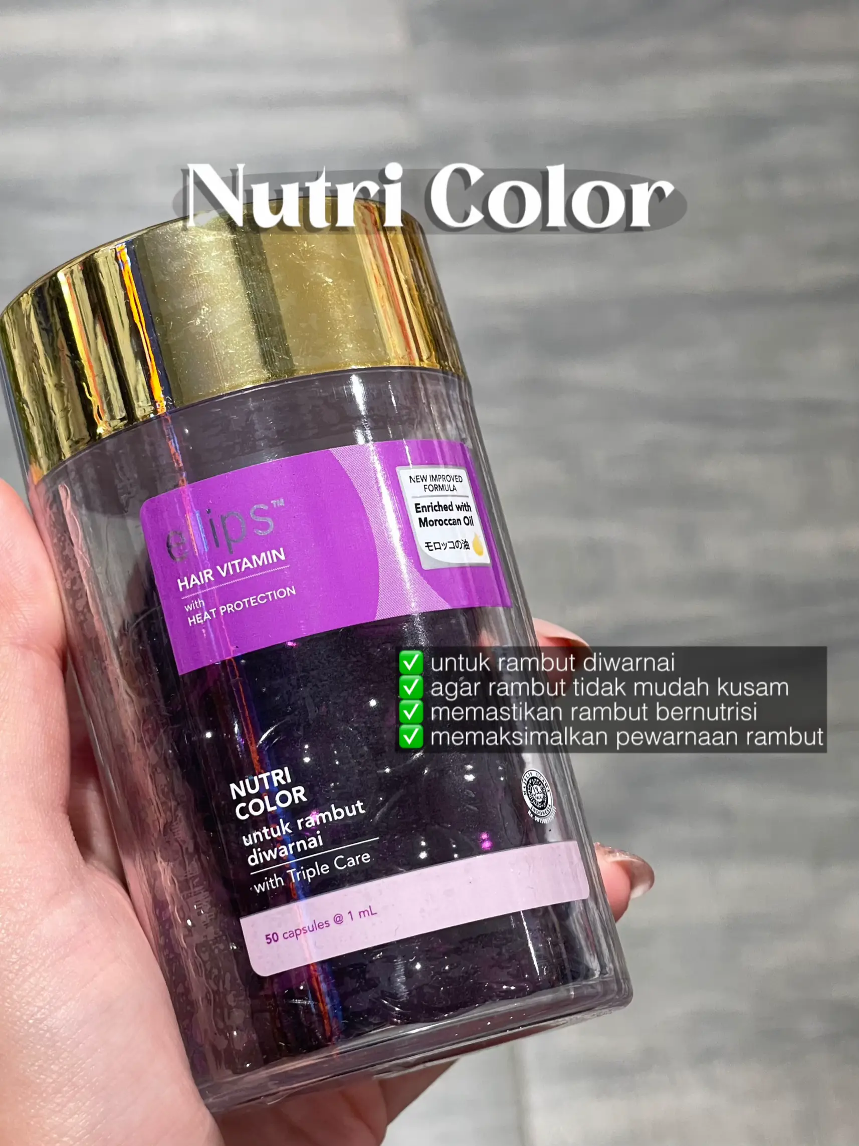 Jenis Vitamin Rambut Sesuai Masalah Rambut!💆🏻‍♀️ | Galeri diposting ...