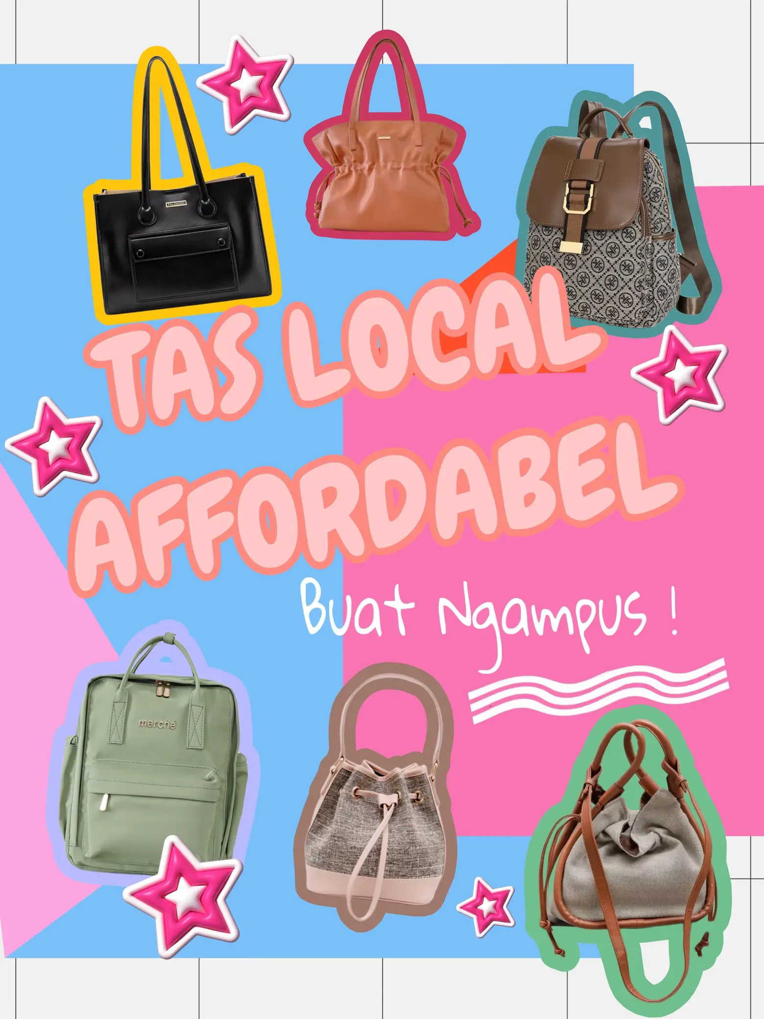 TAS LOCAL BRAND UNTUK NGAMPUS 🥰 | แกลเลอรีที่โพสต์โดย Annisa | Lemon8
