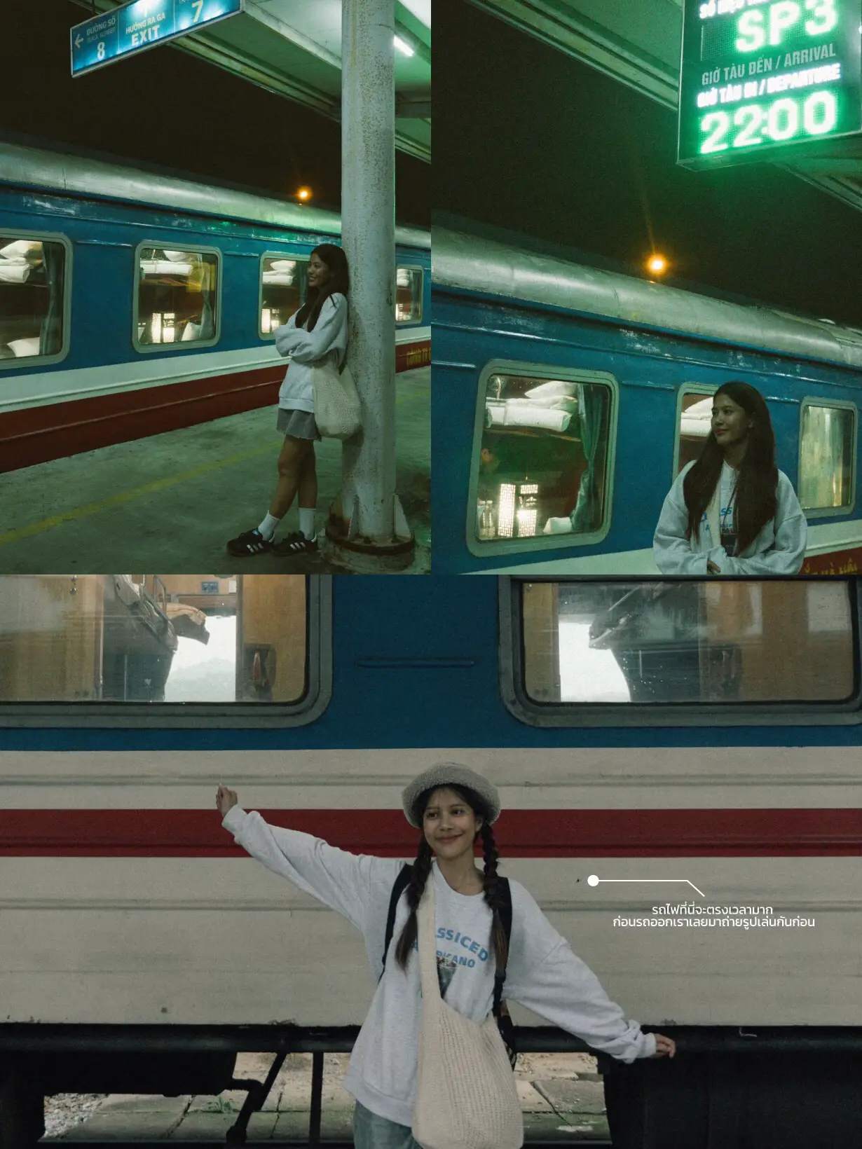 นั่งรถไฟสุดโรแมนติกไป ‘ซาปา’ 🕯️ | แกลเลอรีที่โพสต์โดย lbzero | Lemon8