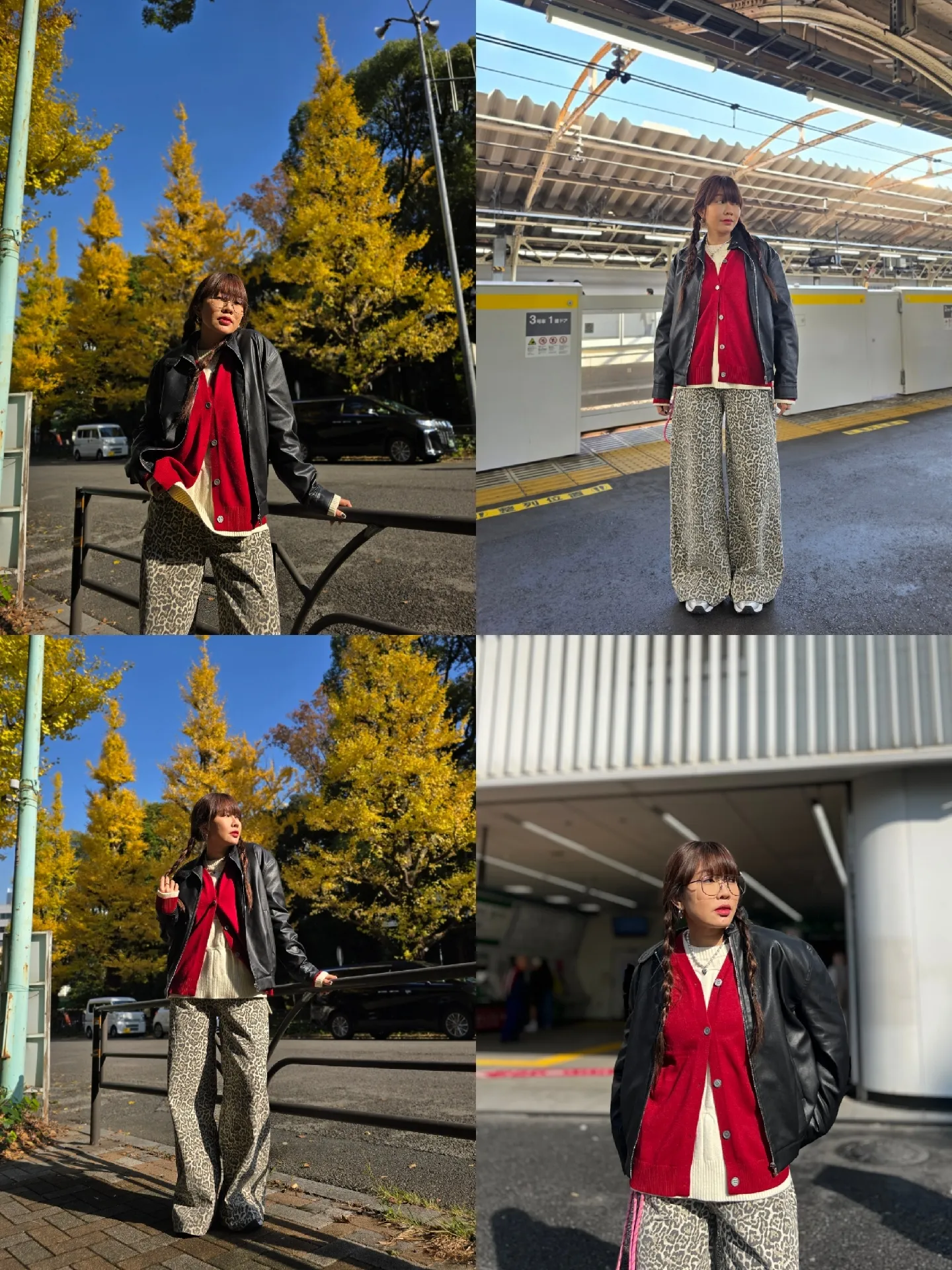 OOTD Tokyo Trip ใบไม้เปลี่ยนสี | แกลเลอรีที่โพสต์โดย Treedara | Lemon8