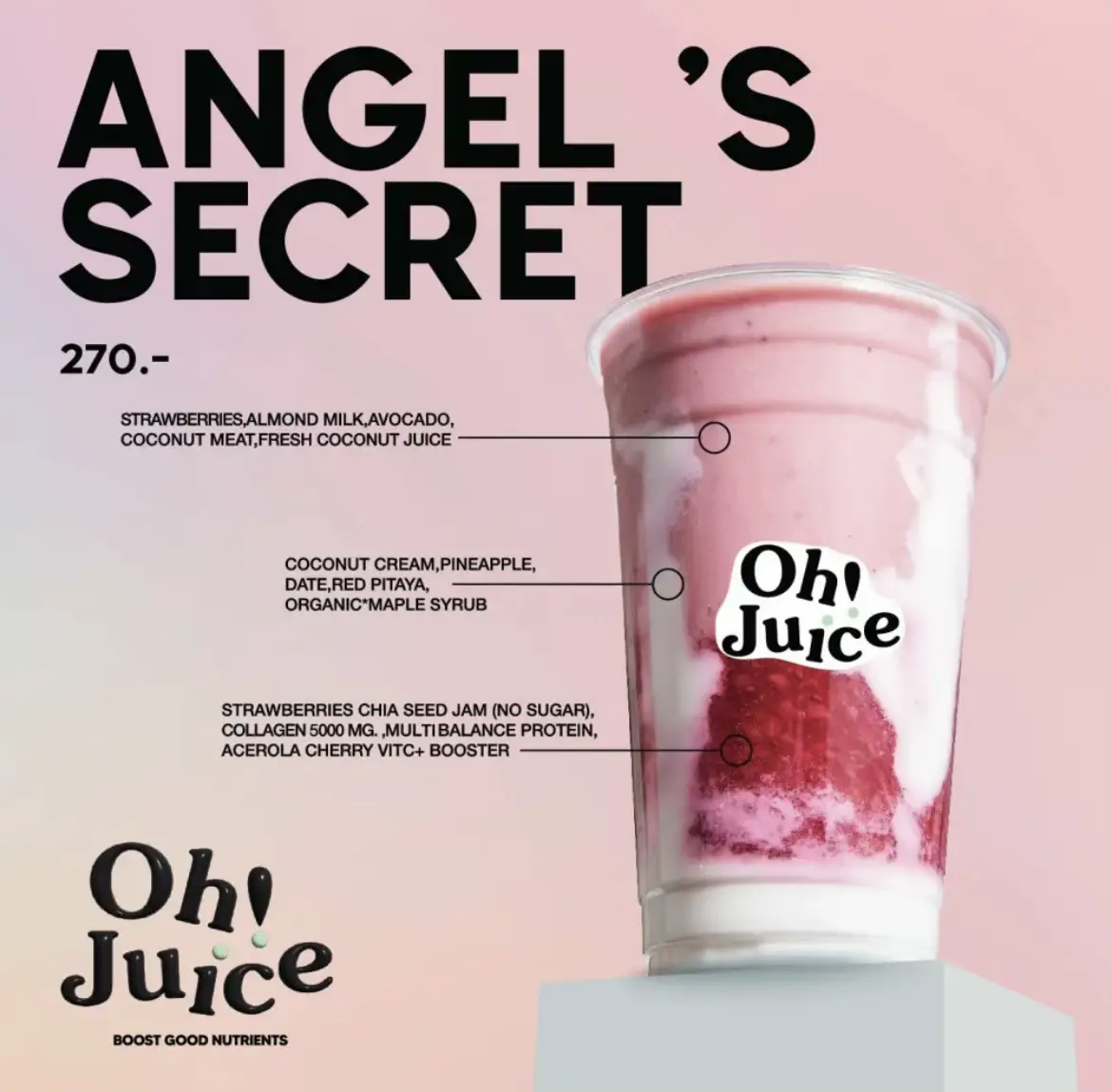 ครั้งแรก Oh! Juice Angel ‘s Secret | แกลเลอรีที่โพสต์โดย Dollymixx | Lemon8
