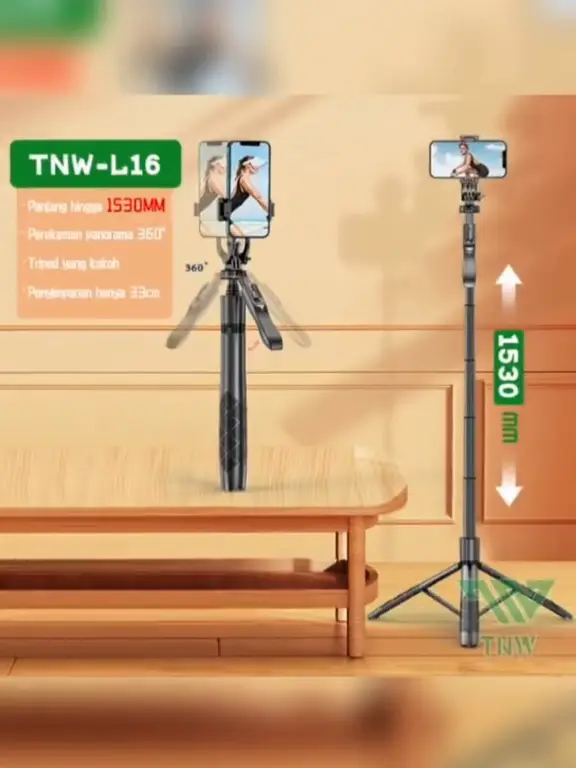 Tongsis Tripod Bluetooth | Video dipublikasikan oleh SimpleStore | Lemon8