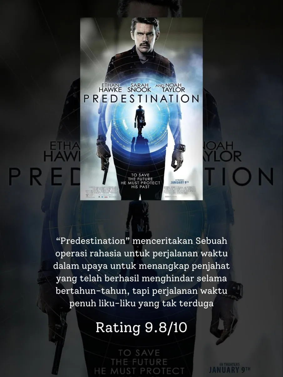 REKOMENDASI FILM TIME TRAVEL🎥🕐 | Galeri diposting oleh Wendi Limbong | Lemon8