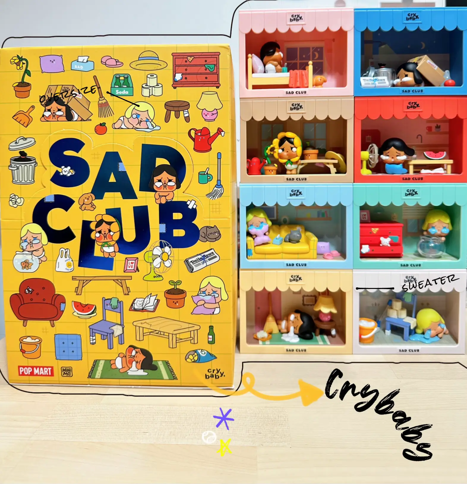 Crybaby 🥹 Sad Club | แกลเลอรีที่โพสต์โดย Phinyamat B. | Lemon8