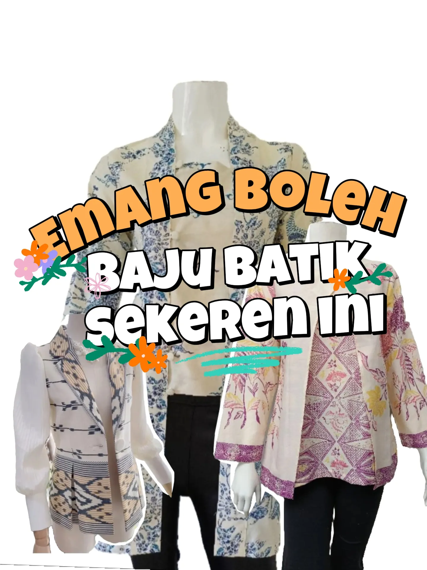 Tampil Fashionable Dengan Design Batik Modern | Galeri diposting oleh ...