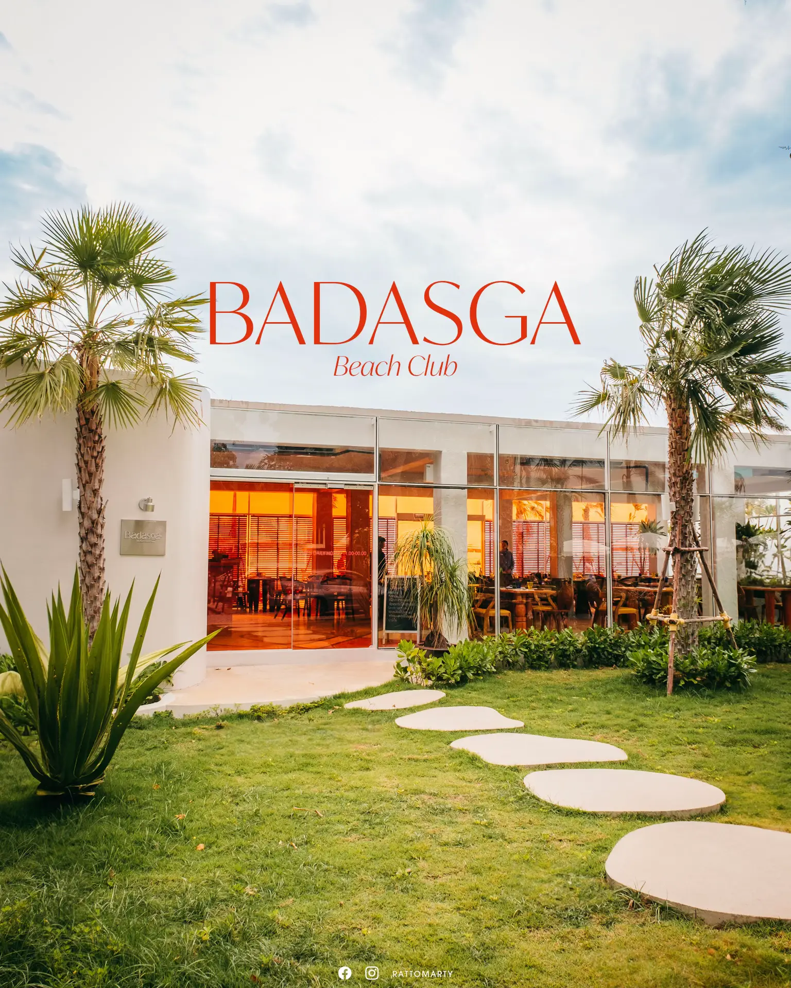 Badasga Beach Club ร้านอาหารเปิดใหม่ริมทะเลบางแสน 🏖️⛱️☀️ | แกลเลอรีที่ ...