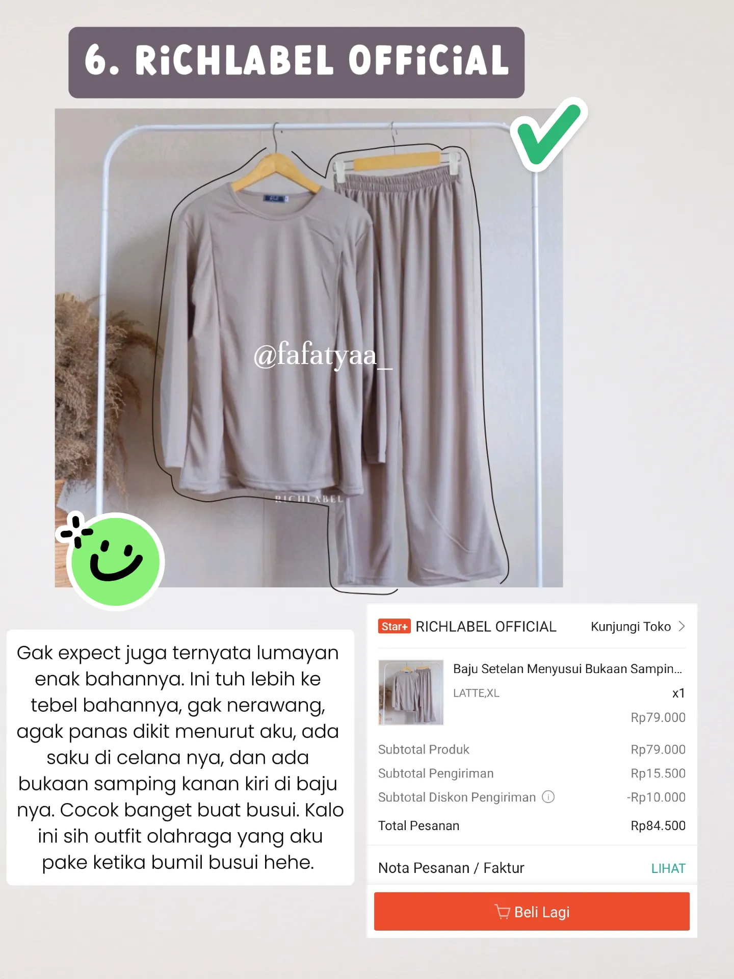 BUMIL BUSUI MERAPAT! OUTFIT NYAMAN UNDER 100K NIH🥳 | Galeri diposting ...