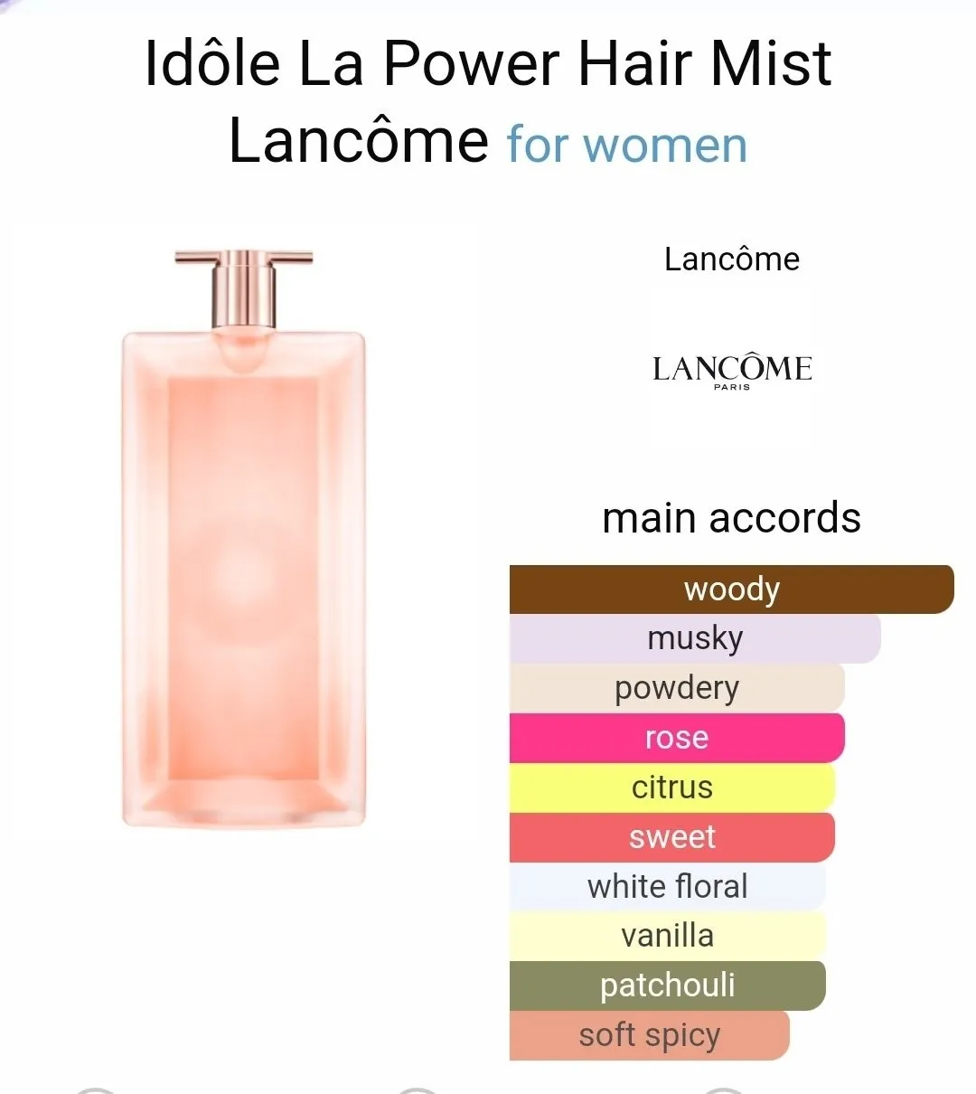 Lancome Idole la power body and hair mist | แกลเลอรีที่โพสต์โดย DuAn🛍 ...