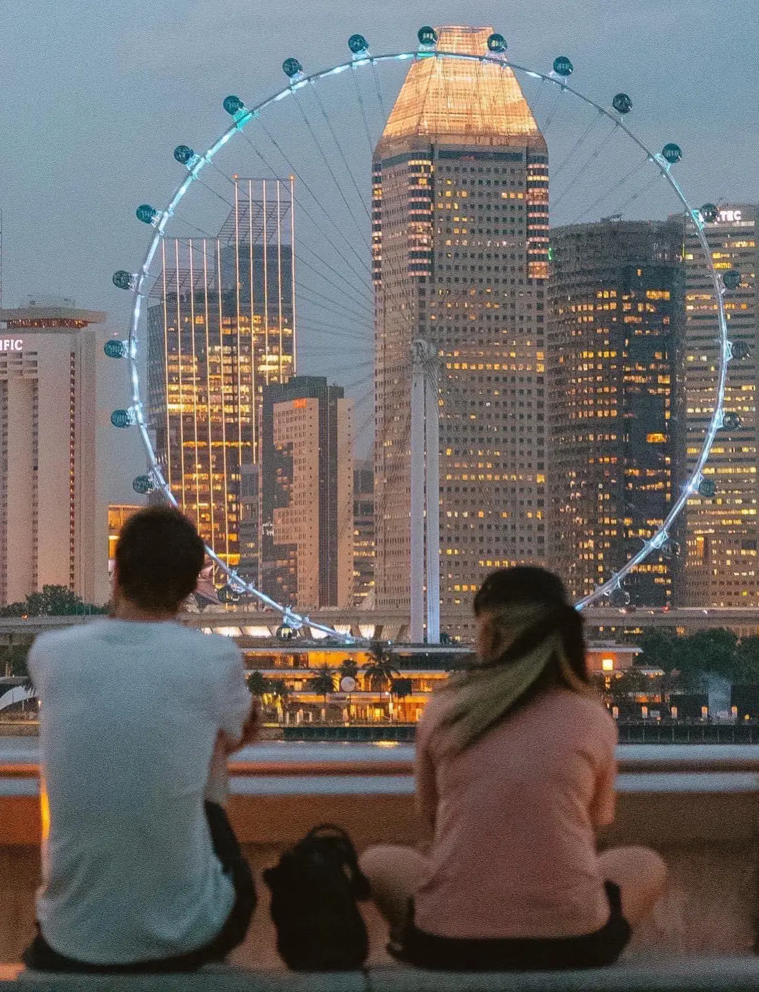 Marina Barrage 🎡☁️ | แกลเลอรีที่โพสต์โดย lbzero | Lemon8
