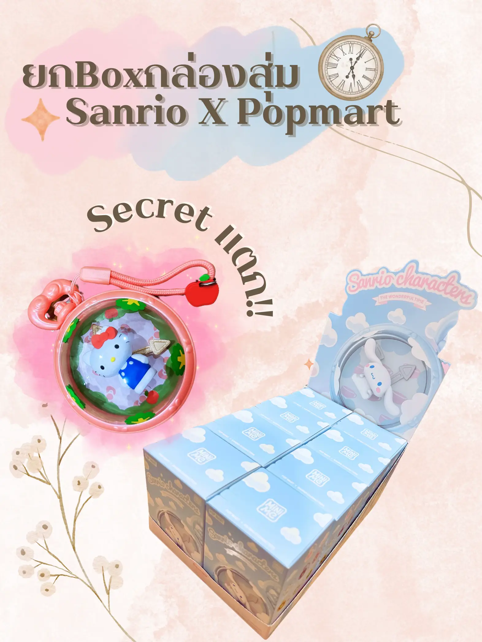 ยกBoxกล่องสุ่ม Sanrio X Popmart Secretแตก! | แกลเลอรีที่โพสต์โดย Payoon ...