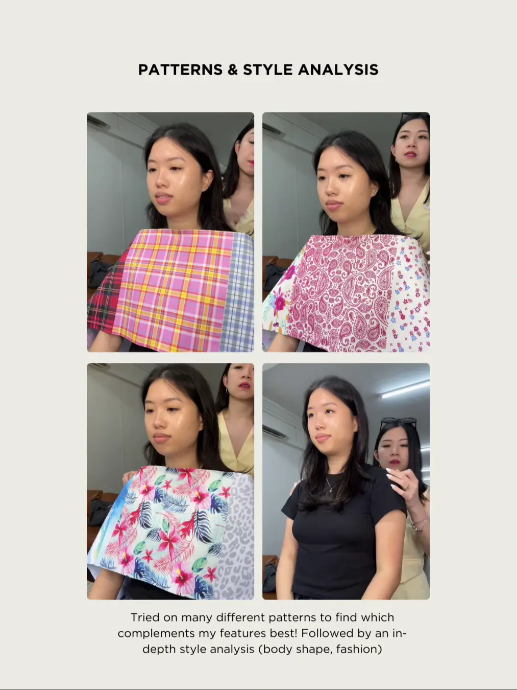 Getting my personal colour analysis done in SG!👚🎨 | Gallery posted by chloe | Lemon8