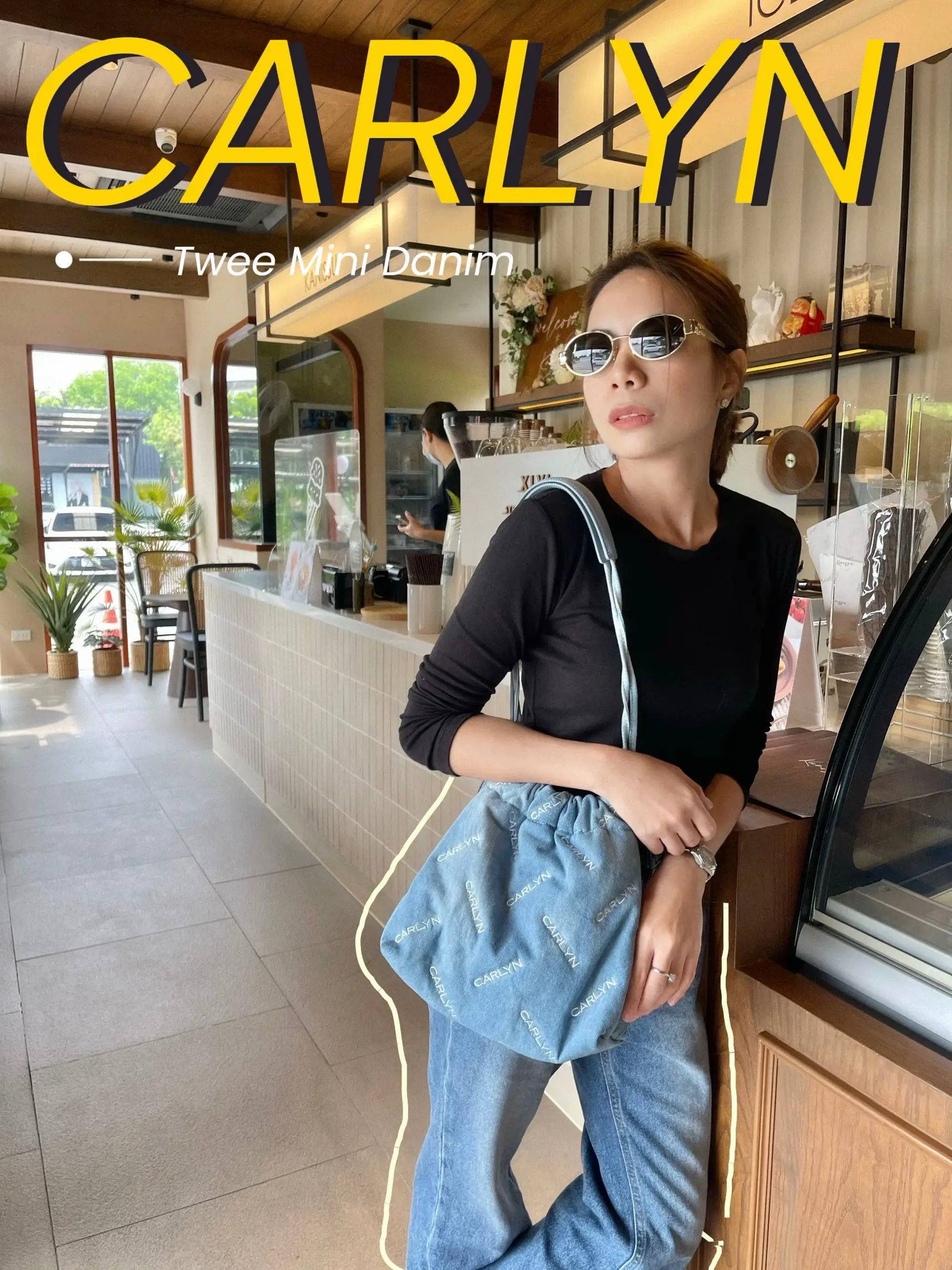 CARLYN BAG ( Twee mini danim ) น่าซื้อไหม? | แกลเลอรีที่โพสต์โดย juuuu.jutatip | Lemon8