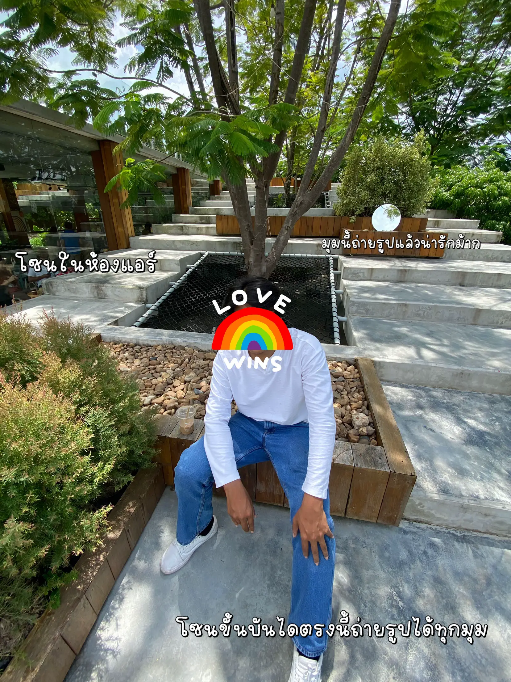 ถ่ายรูปคาเฟ่กับหวานใจจ💖@AMPHAWA | แกลเลอรีที่โพสต์โดย aran🌷 | Lemon8